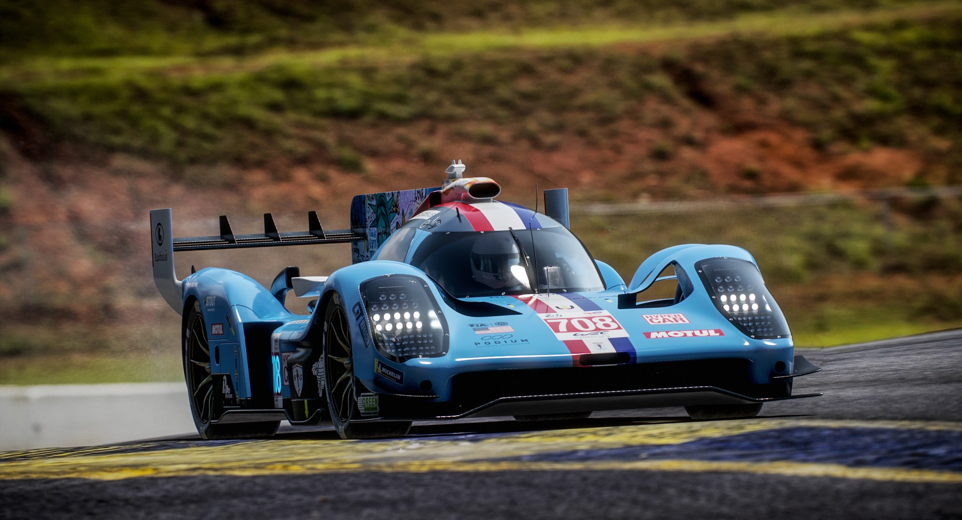 Glickenhaus SCG 007 LMH Hypercar WEC Season 2023 3D - TurboSquid 2114474