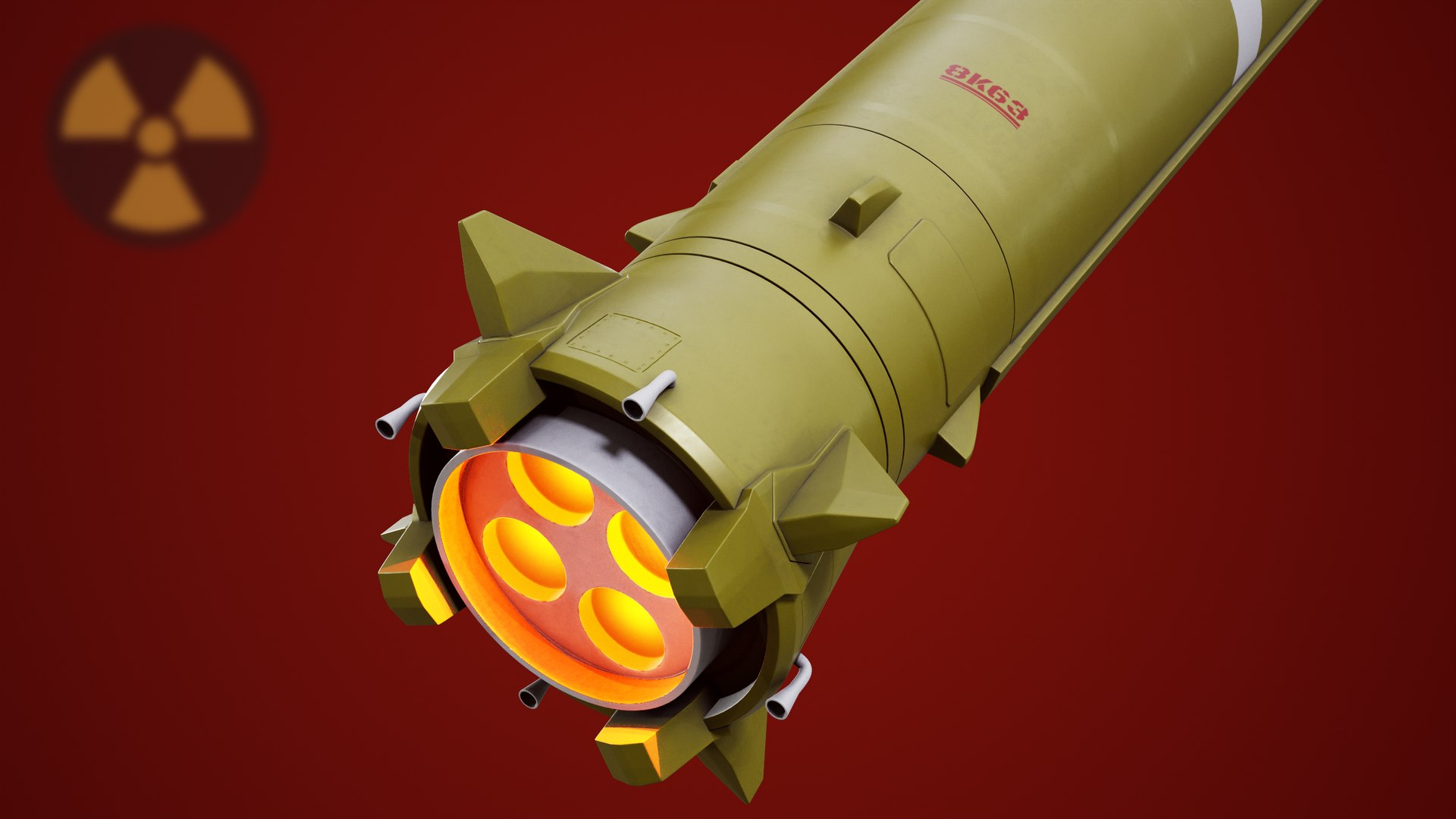 R-12 Dvina Ballistic Missile 3D - TurboSquid 1864827