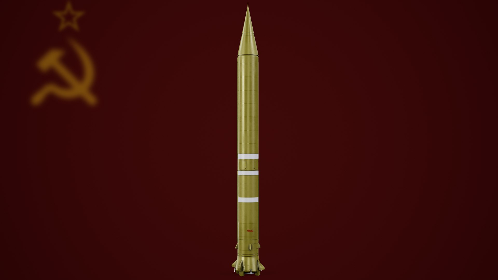 R-12 Dvina Ballistic Missile 3D - TurboSquid 1864827