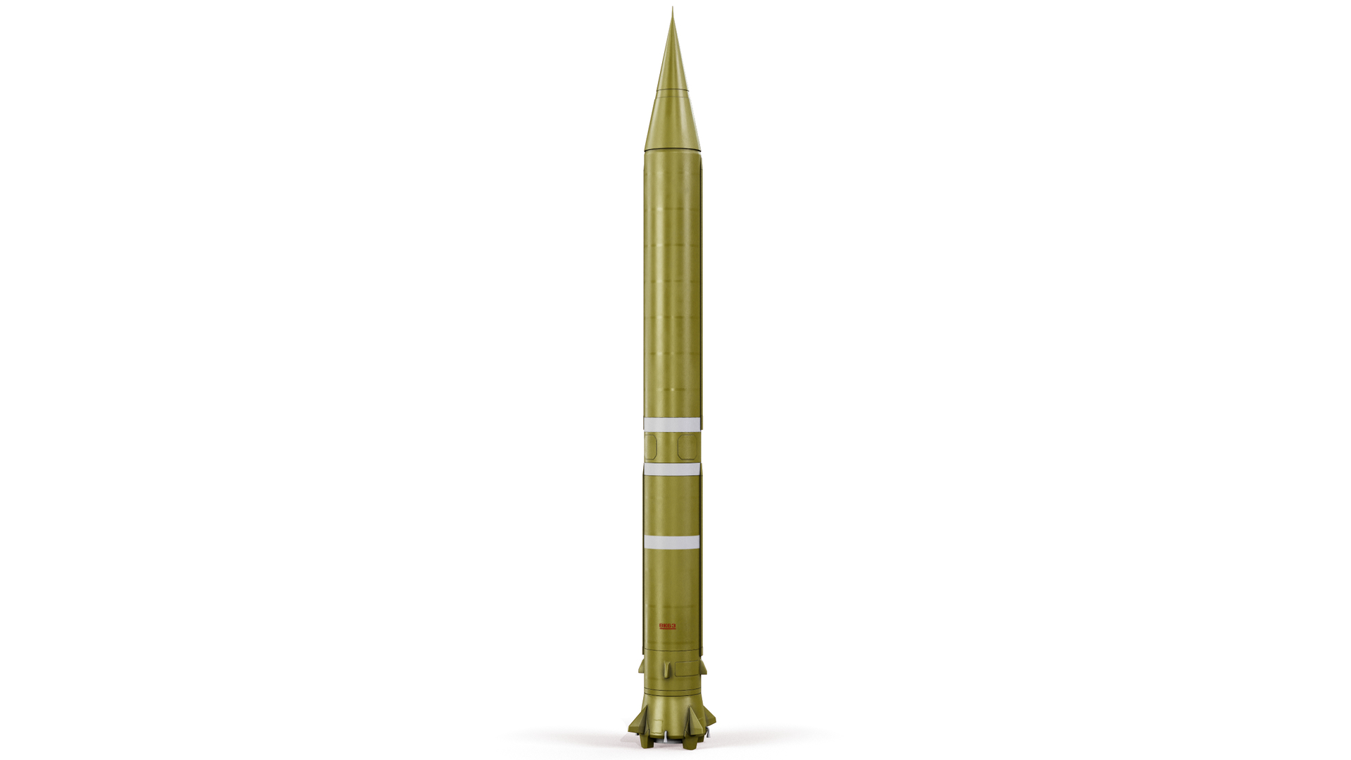 R-12 Dvina Ballistic Missile 3D - TurboSquid 1864827