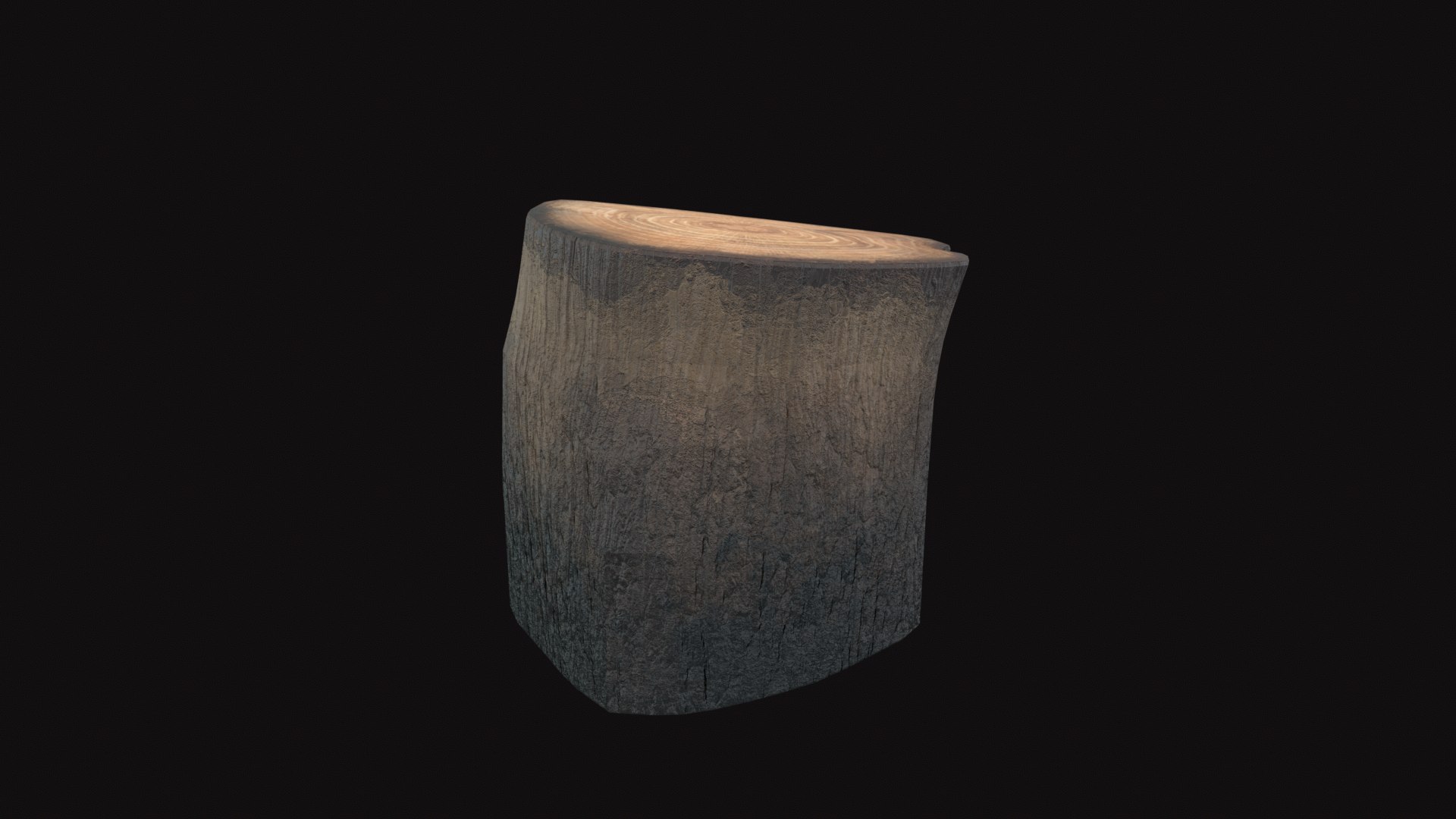 Medieval Butcher Tree Trunk 3D Model - TurboSquid 2320572