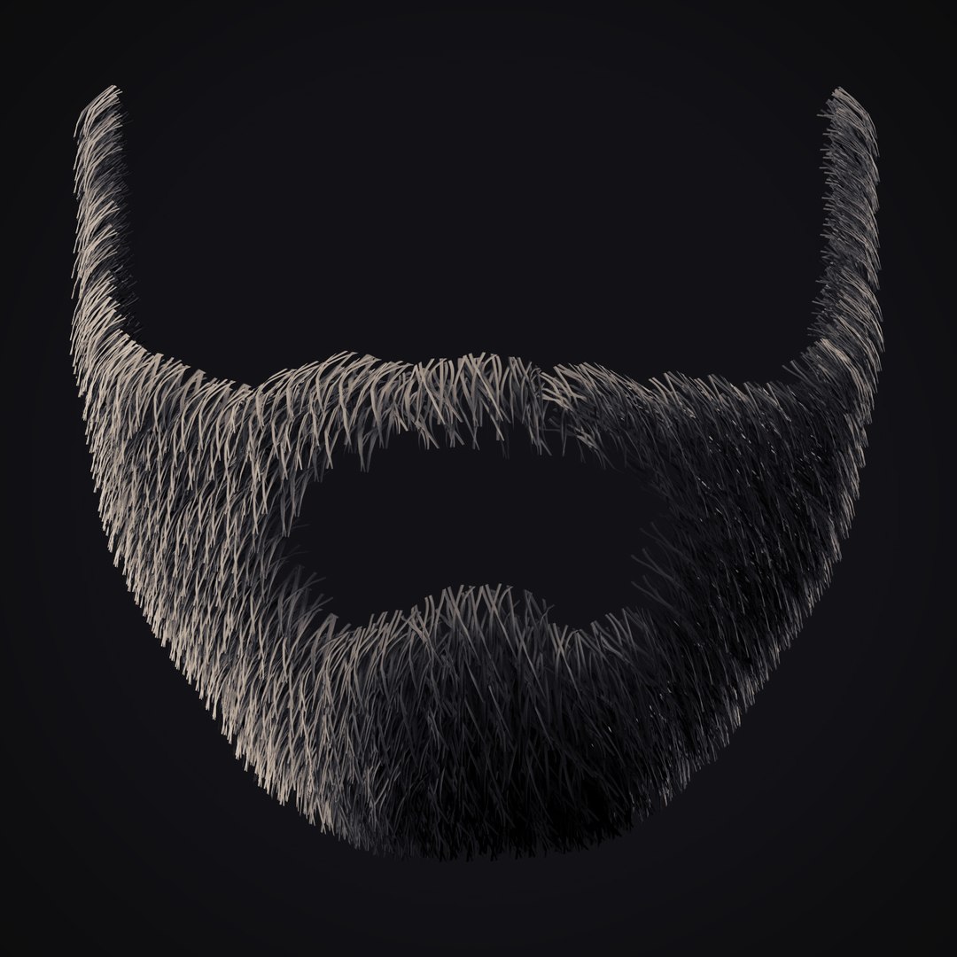3D Beard 12 Model - TurboSquid 1489697
