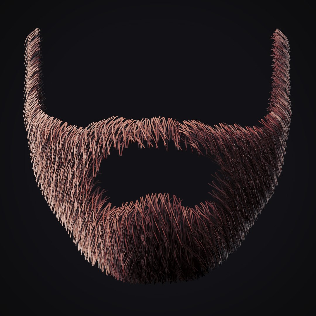 3D Beard 12 Model - TurboSquid 1489697