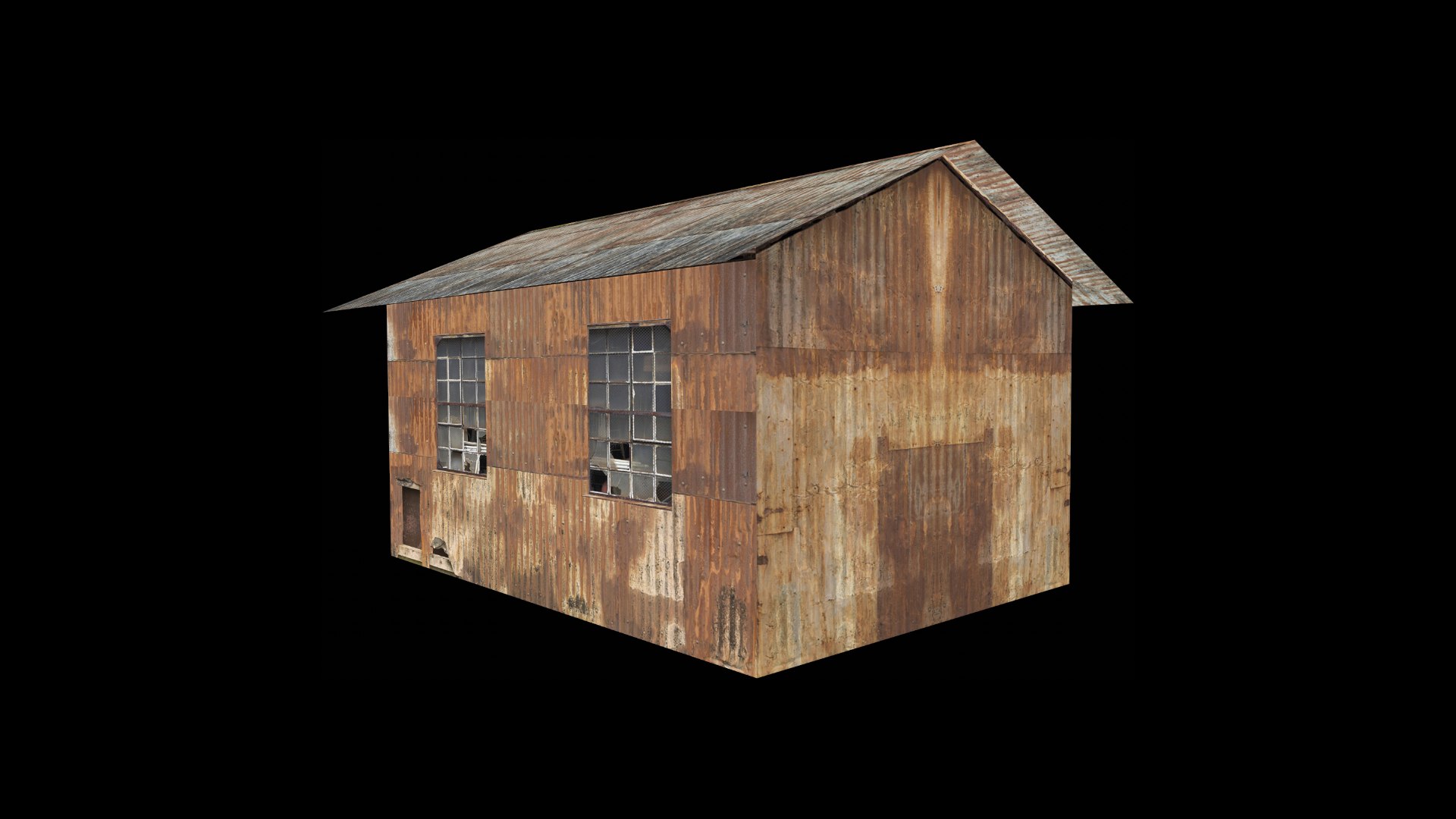 3D model rusty country house - TurboSquid 1560922