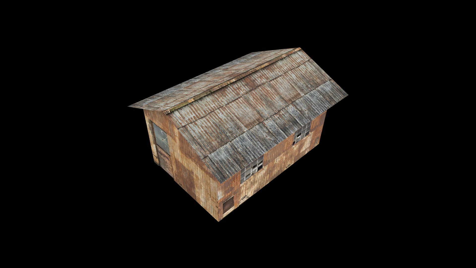 3D model rusty country house - TurboSquid 1560922