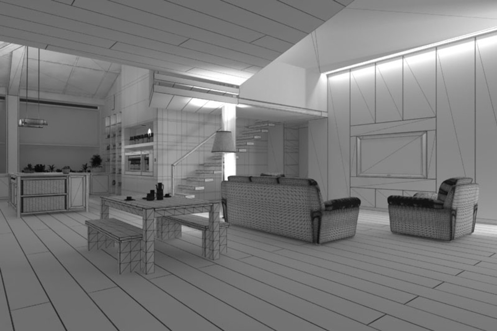 archinteriors vol 27 interior scenes 3d model