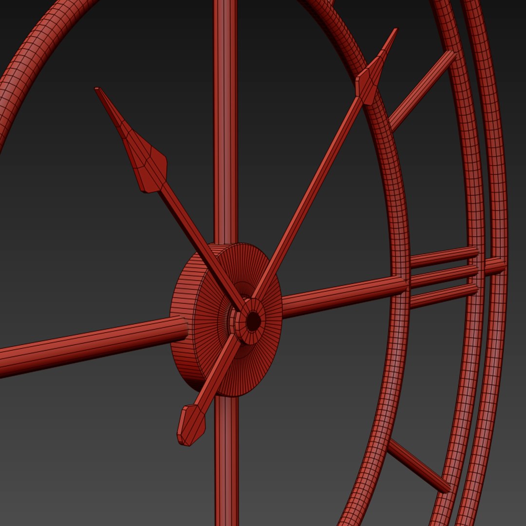 Wall Clock Set 90 3D - TurboSquid 1844429