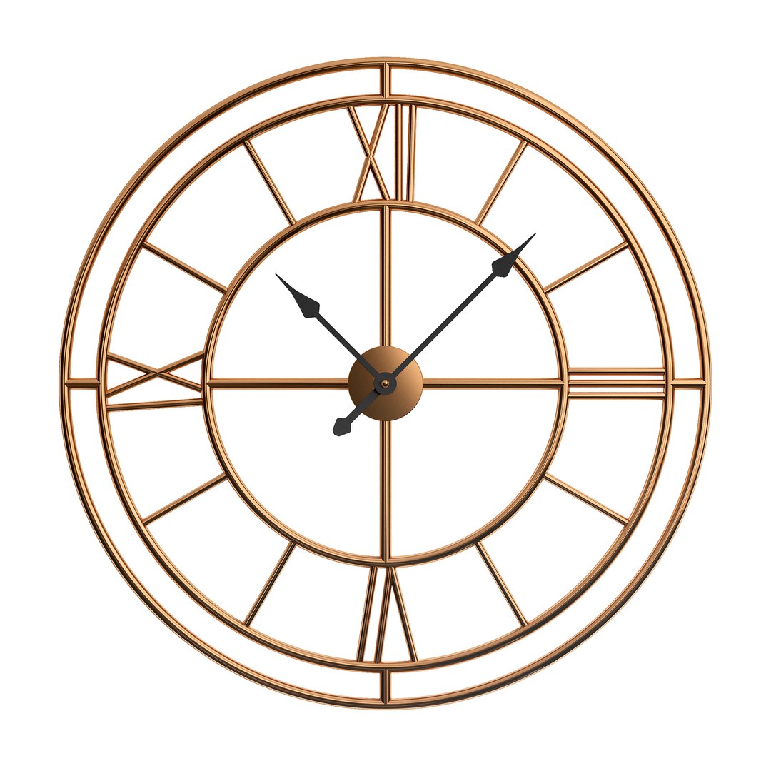 Wall Clock Set 90 3D - TurboSquid 1844429