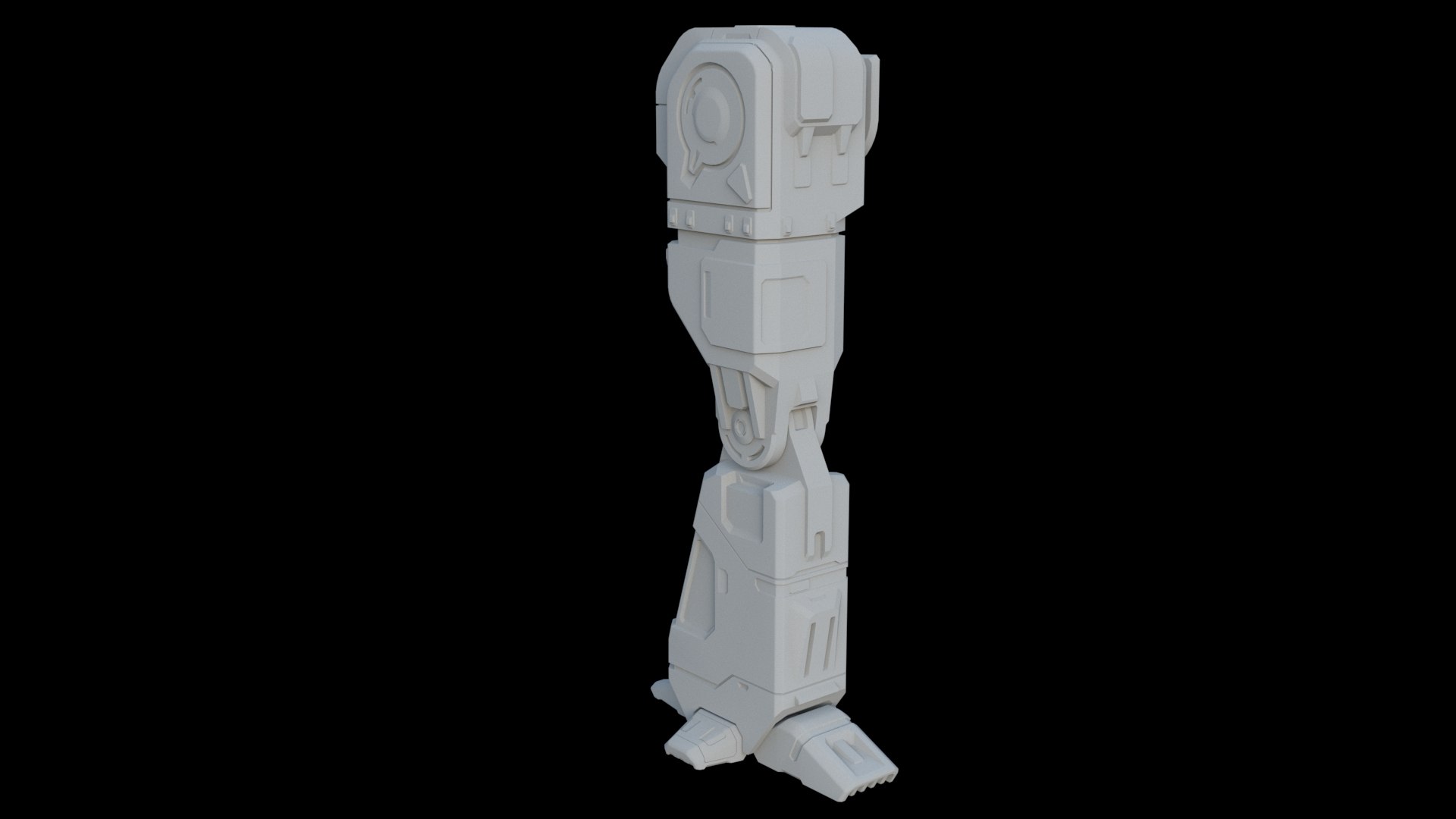 3D Robot Leg Model - TurboSquid 2265453