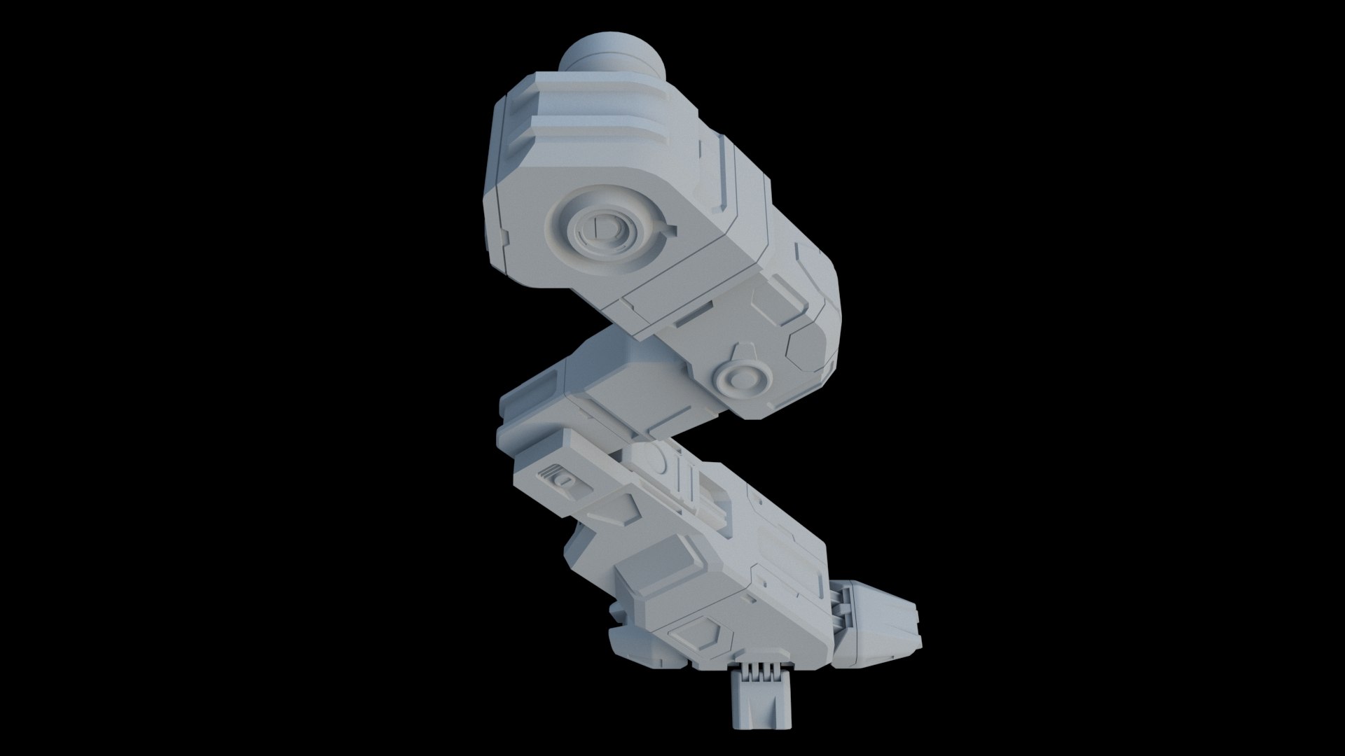 3D Robot Leg Model - TurboSquid 2265453