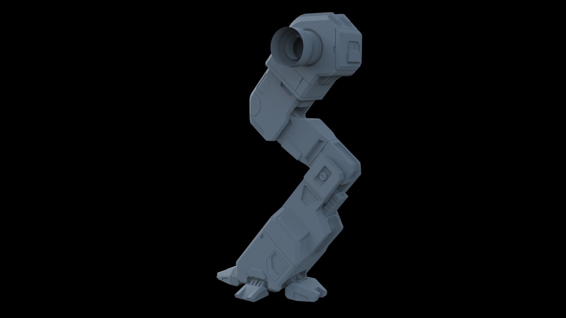 3D Robot Leg Model - TurboSquid 2265453