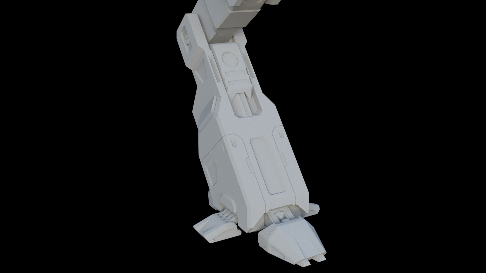 3D Robot Leg Model - TurboSquid 2265453