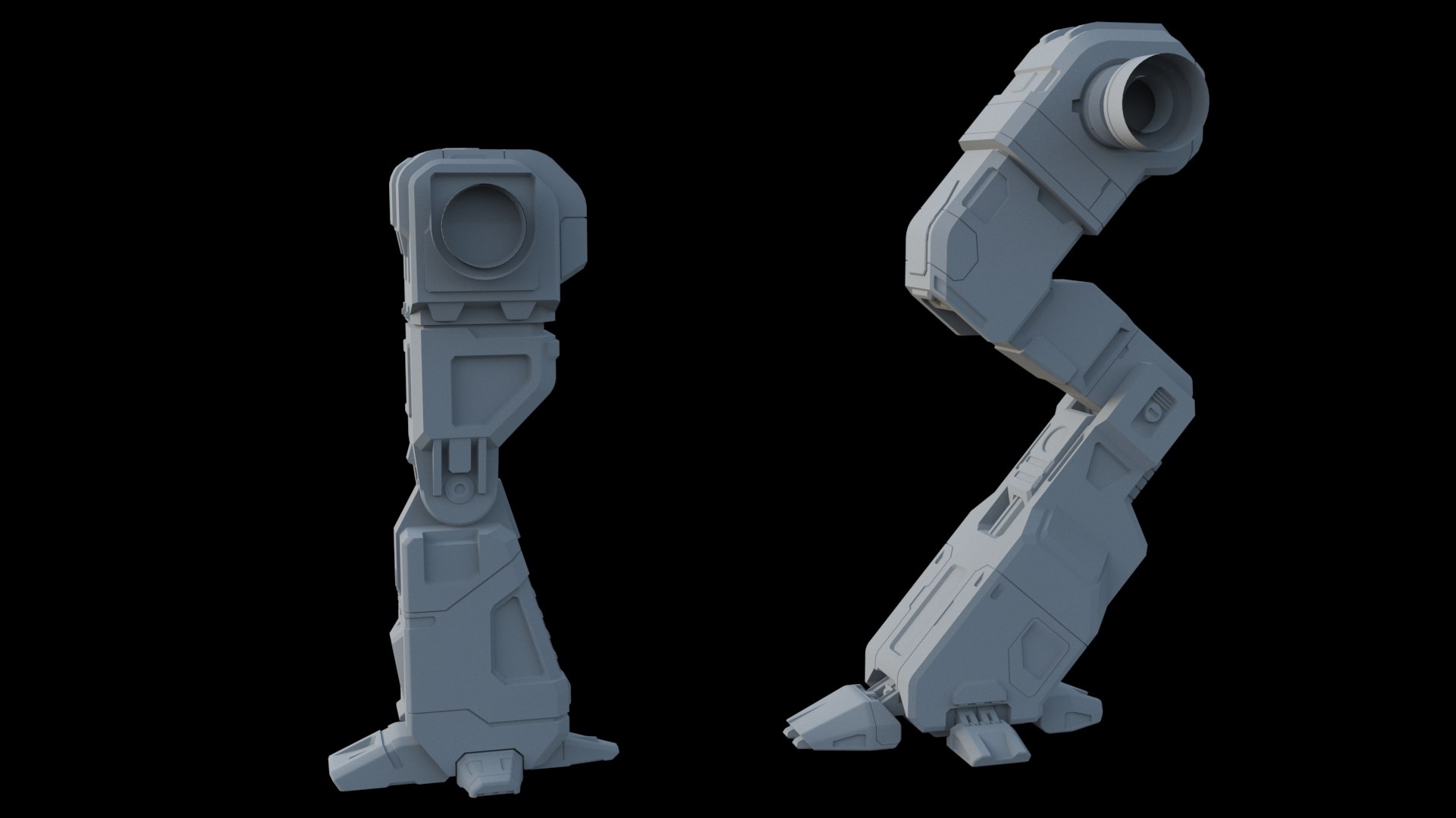 3D Robot Leg Model - TurboSquid 2265453