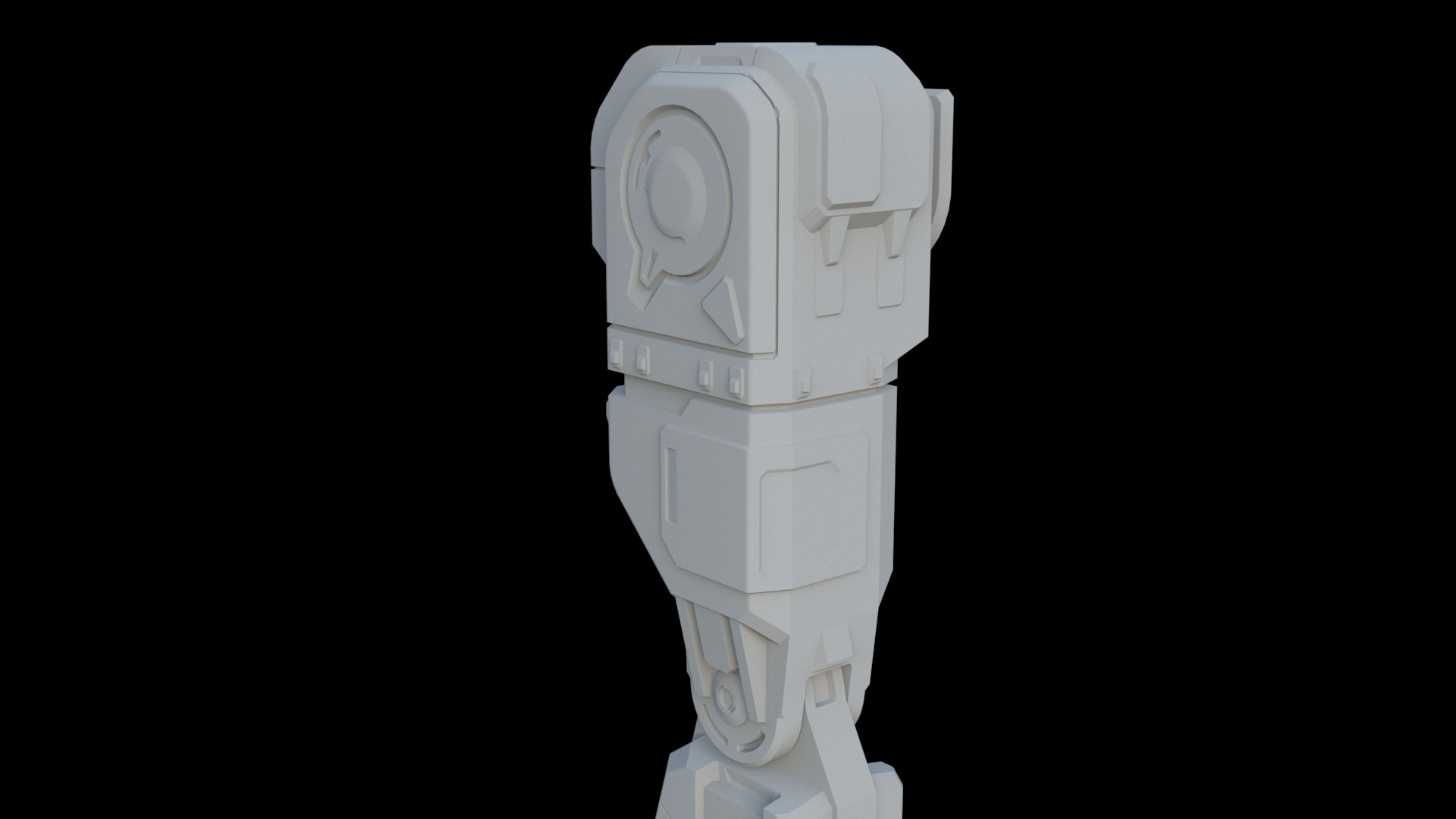 3D Robot Leg Model - TurboSquid 2265453