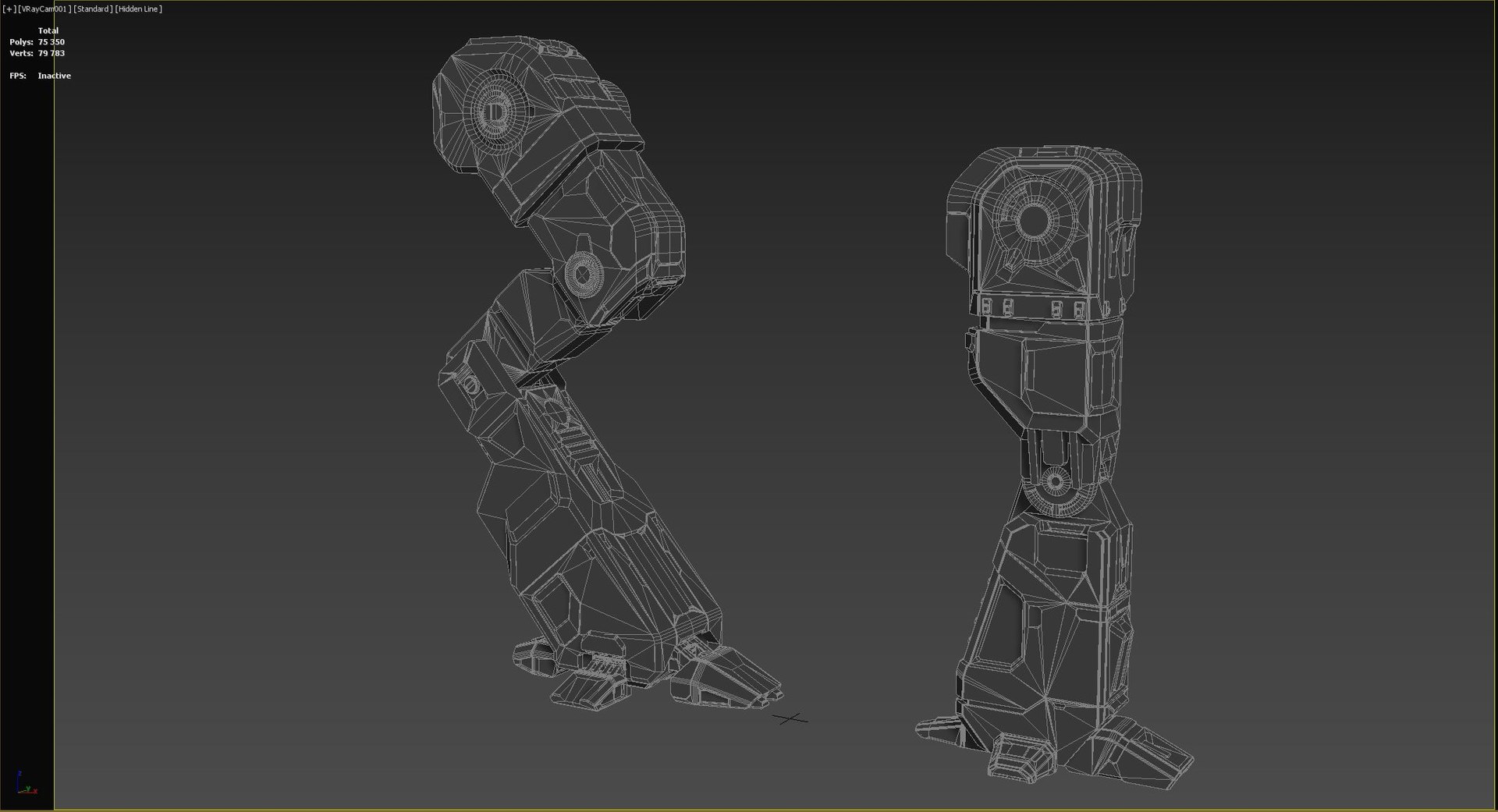 3D Robot Leg Model - TurboSquid 2265453