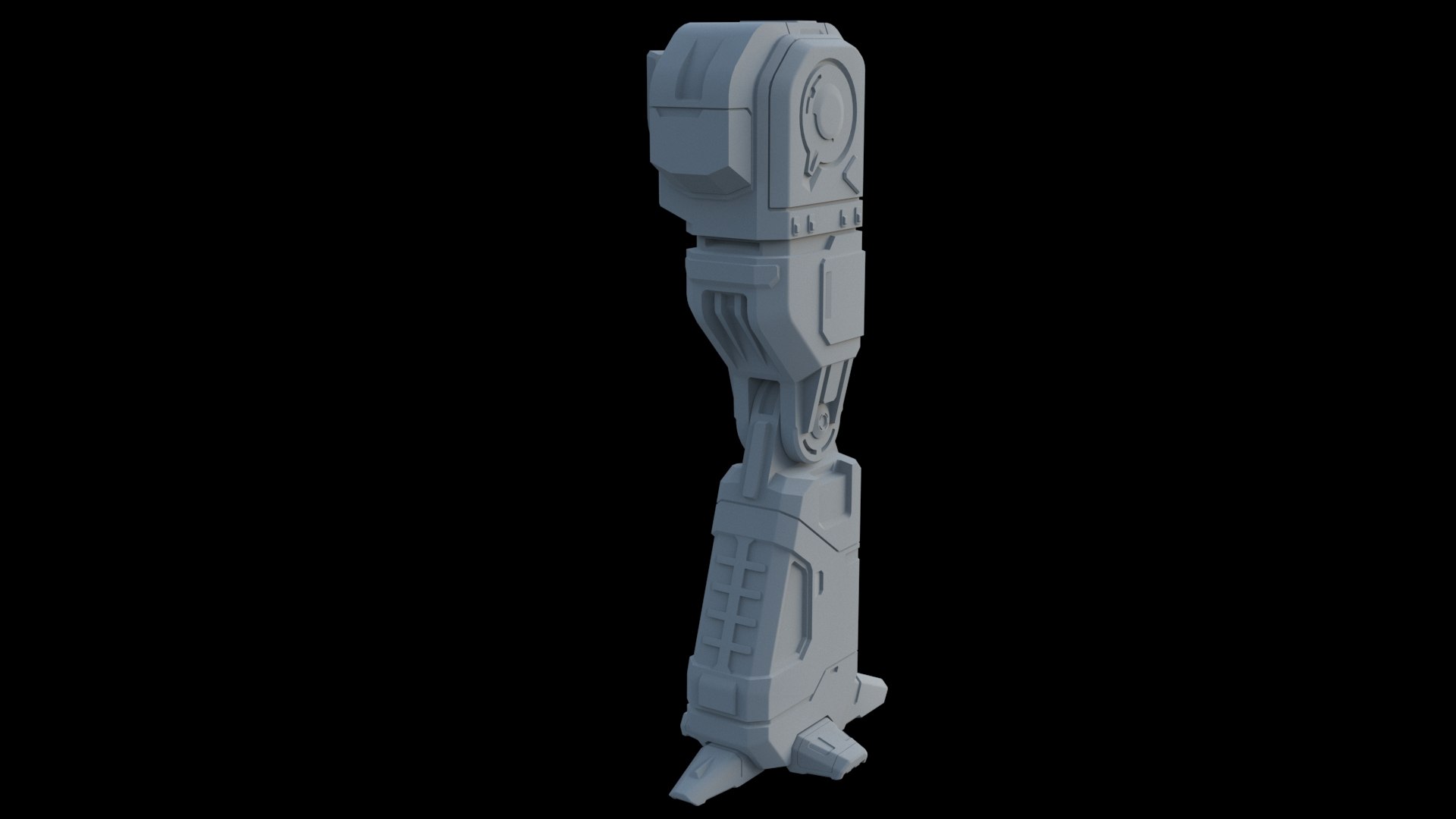 3D Robot Leg Model - TurboSquid 2265453