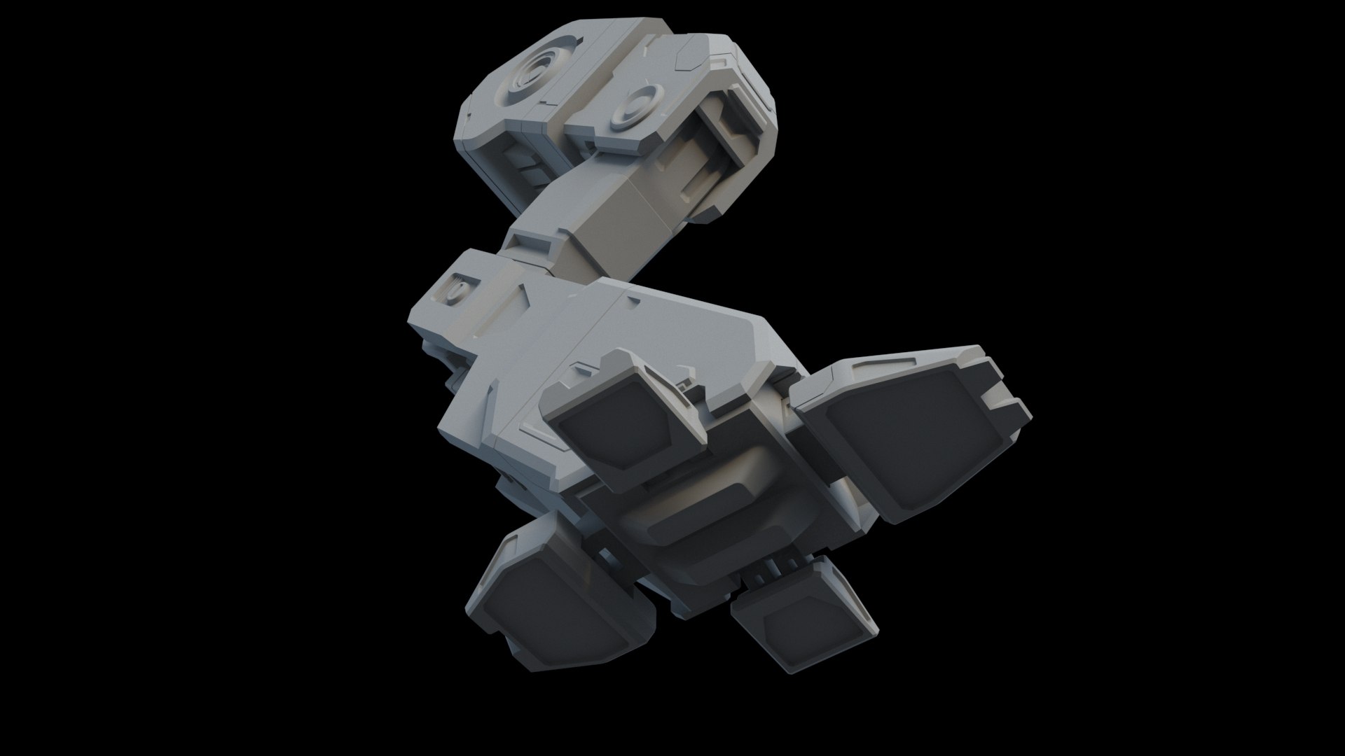 3D Robot Leg Model - TurboSquid 2265453