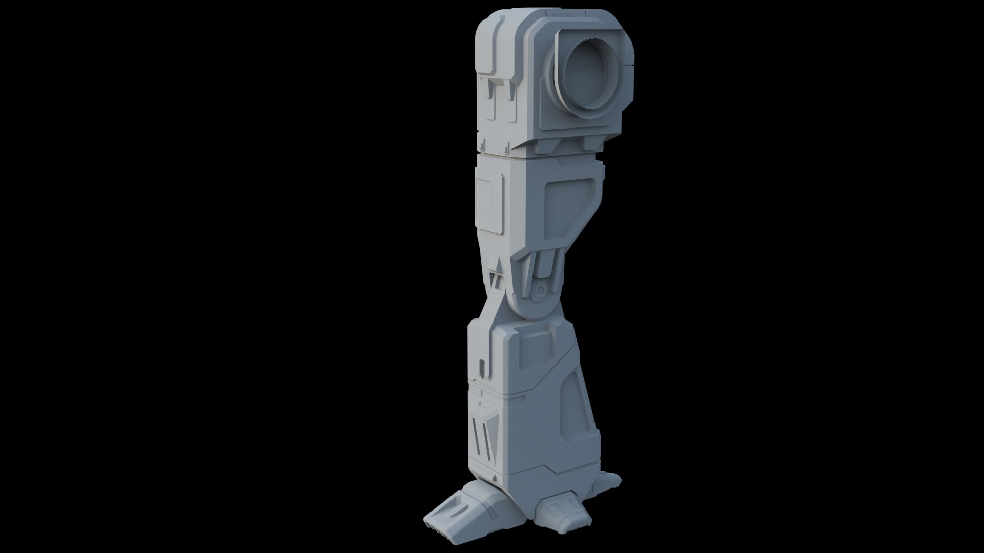 3D Robot Leg Model - TurboSquid 2265453