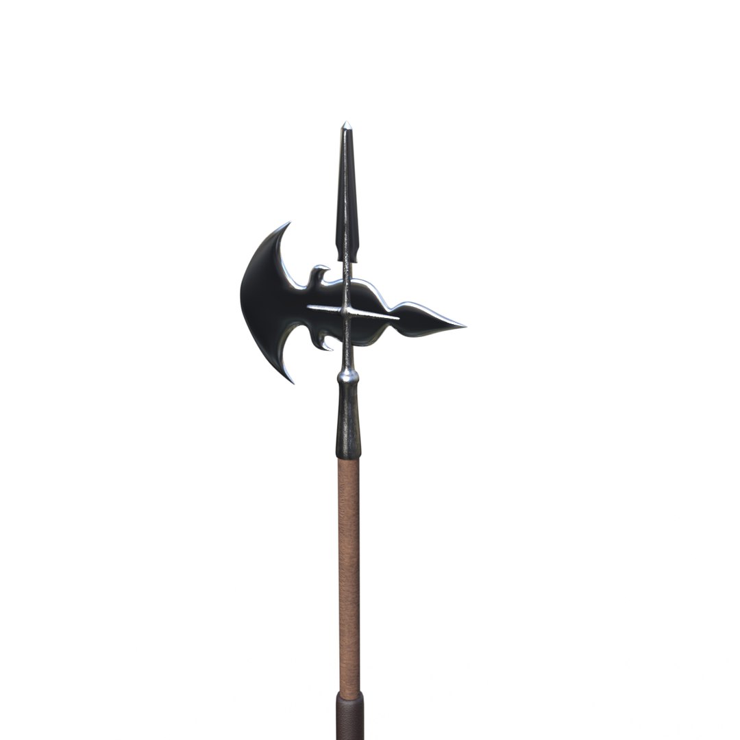 Cavalry Halberd 3D Model - TurboSquid 1589847