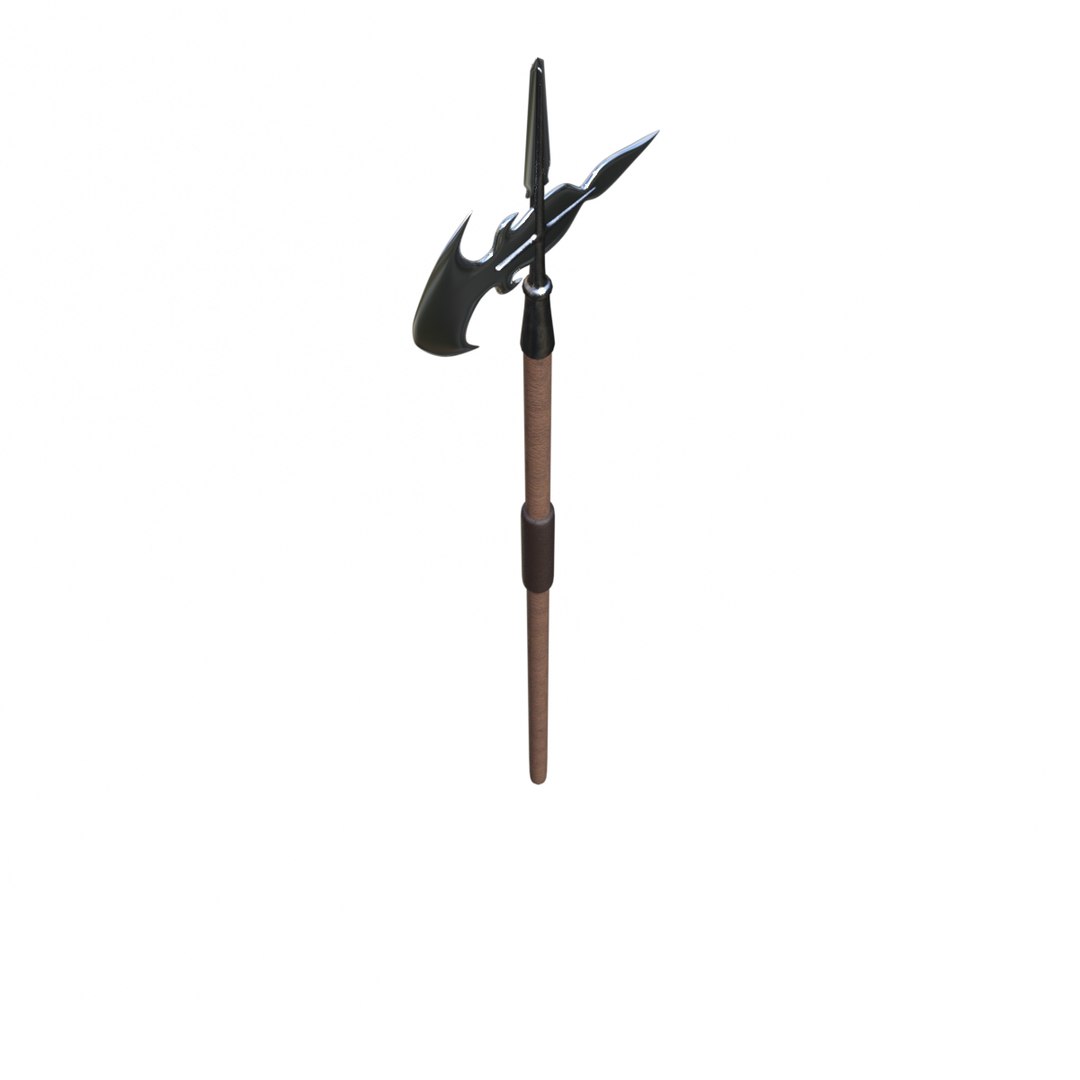 Cavalry Halberd 3D Model - TurboSquid 1589847