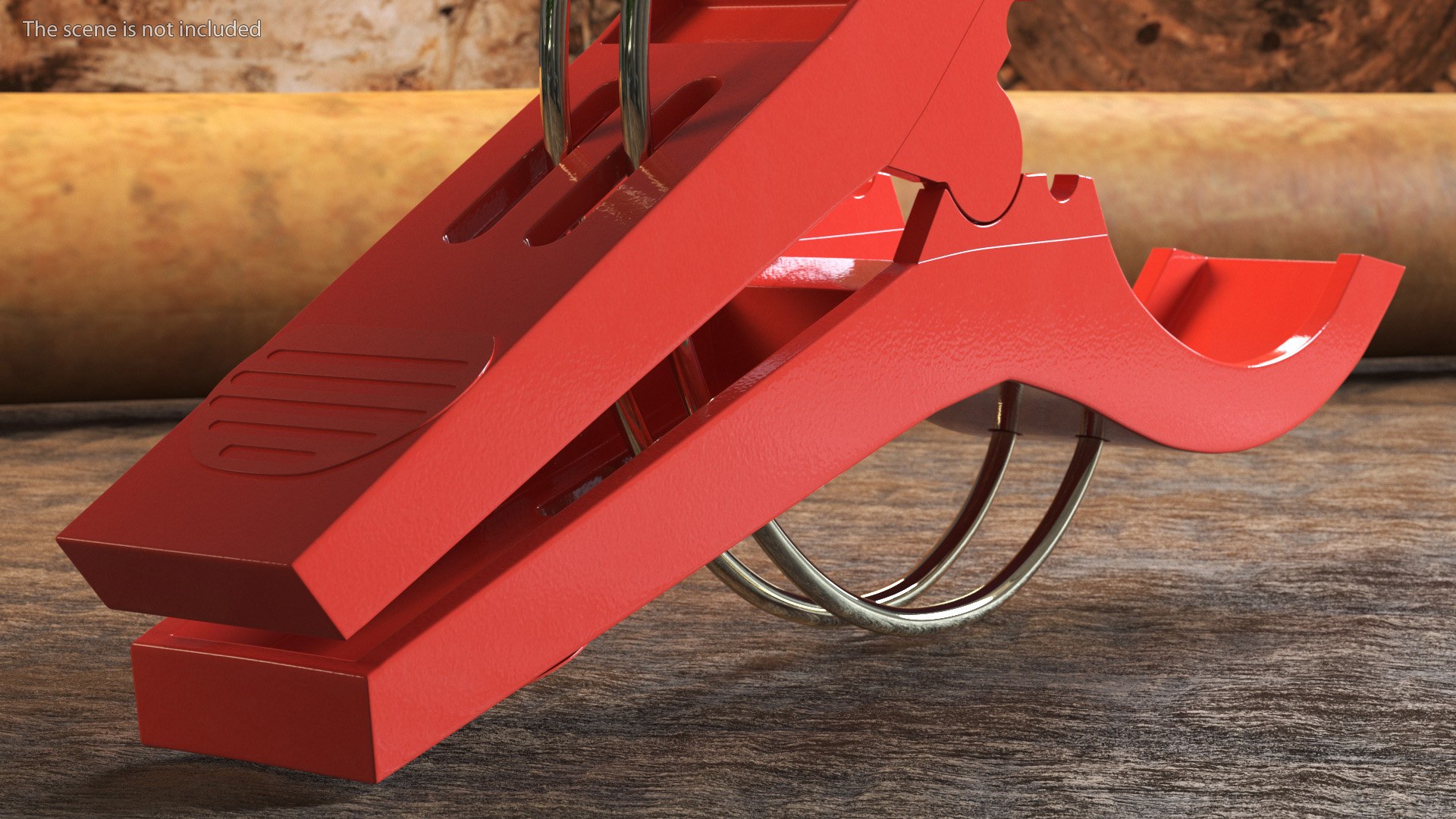 Laundry Pin Plastic Red Open 3D model - TurboSquid 1987276