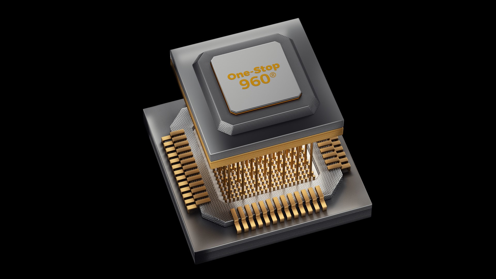 3D Electron CPU Technology Chip Model Model - TurboSquid 2139140