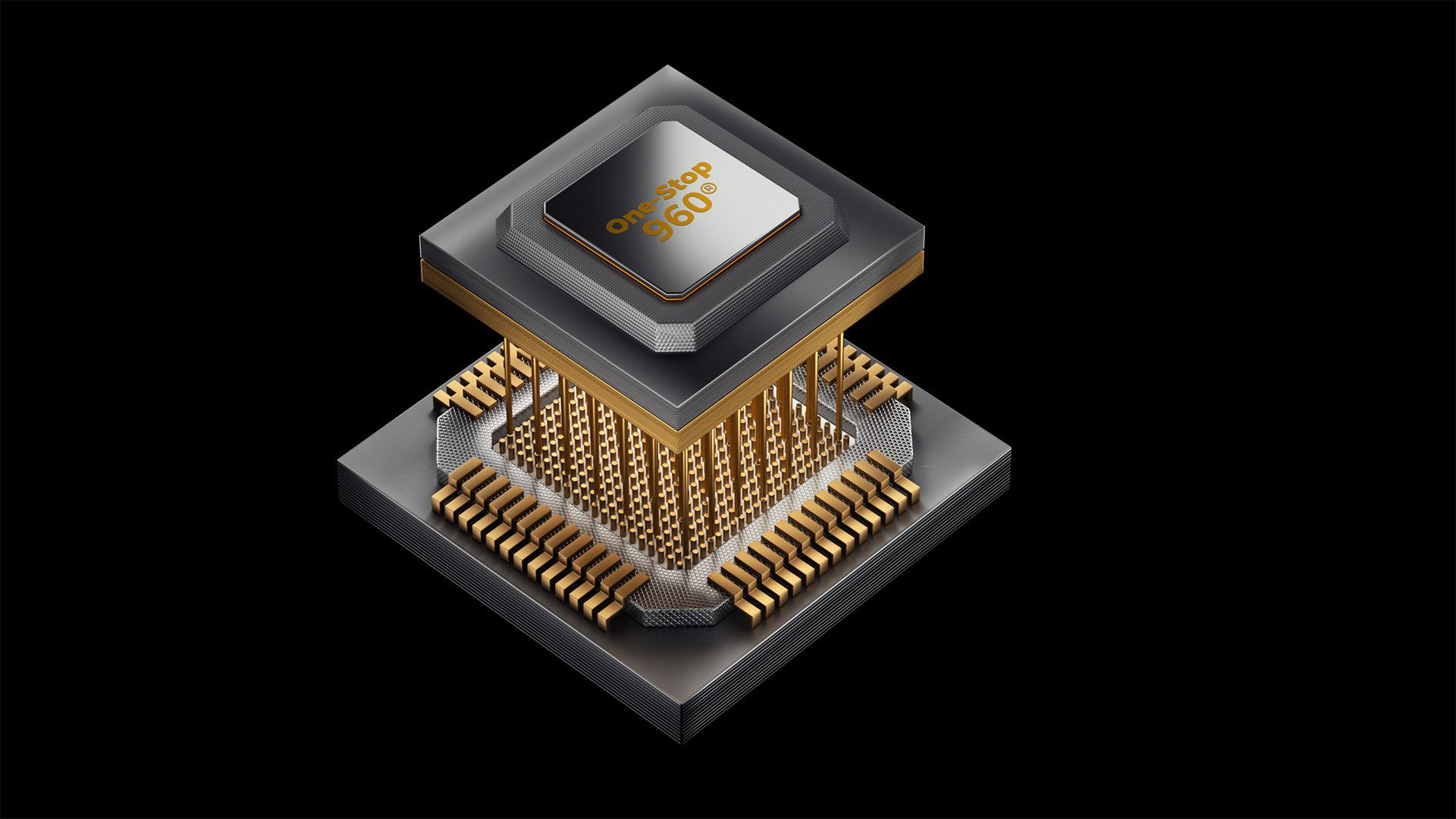 3D Electron CPU Technology Chip Model Model - TurboSquid 2139140