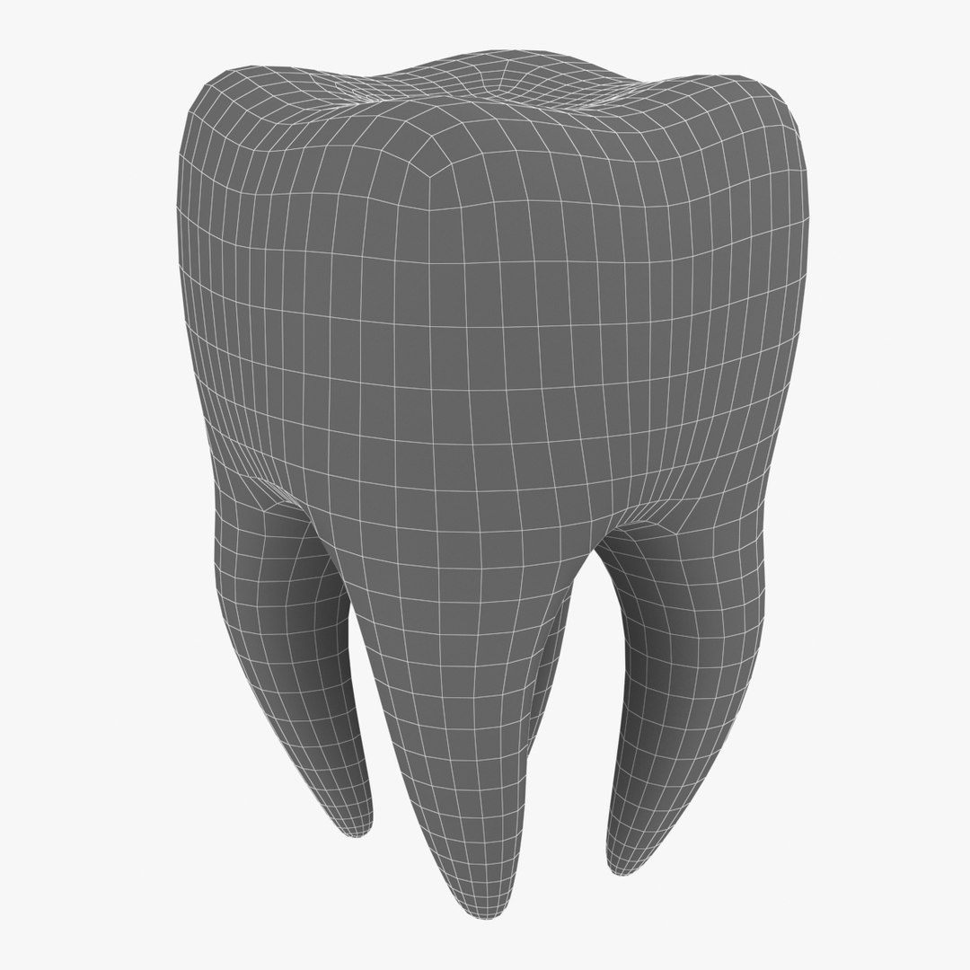 tooth 3d max