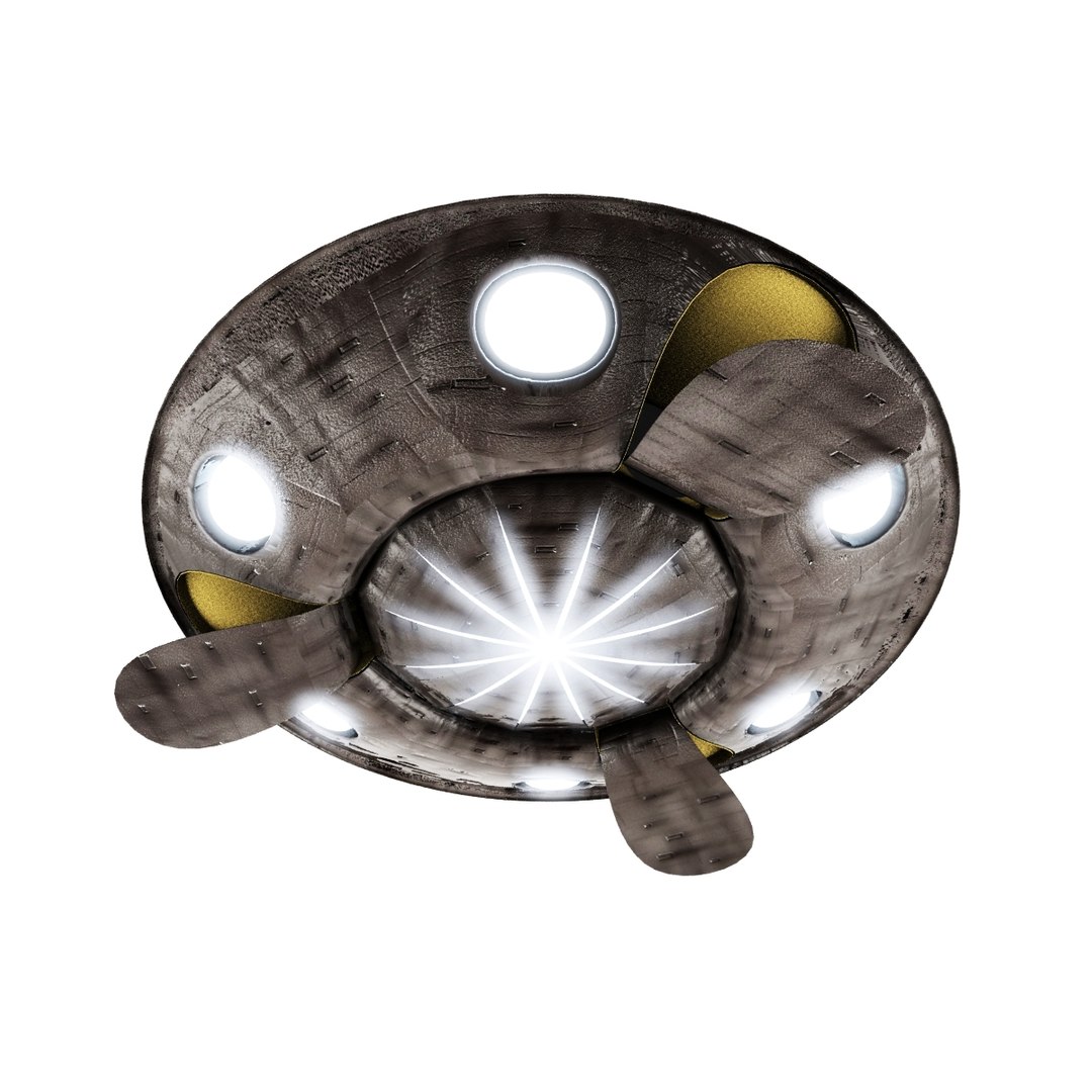 3d obj unidentified flying object