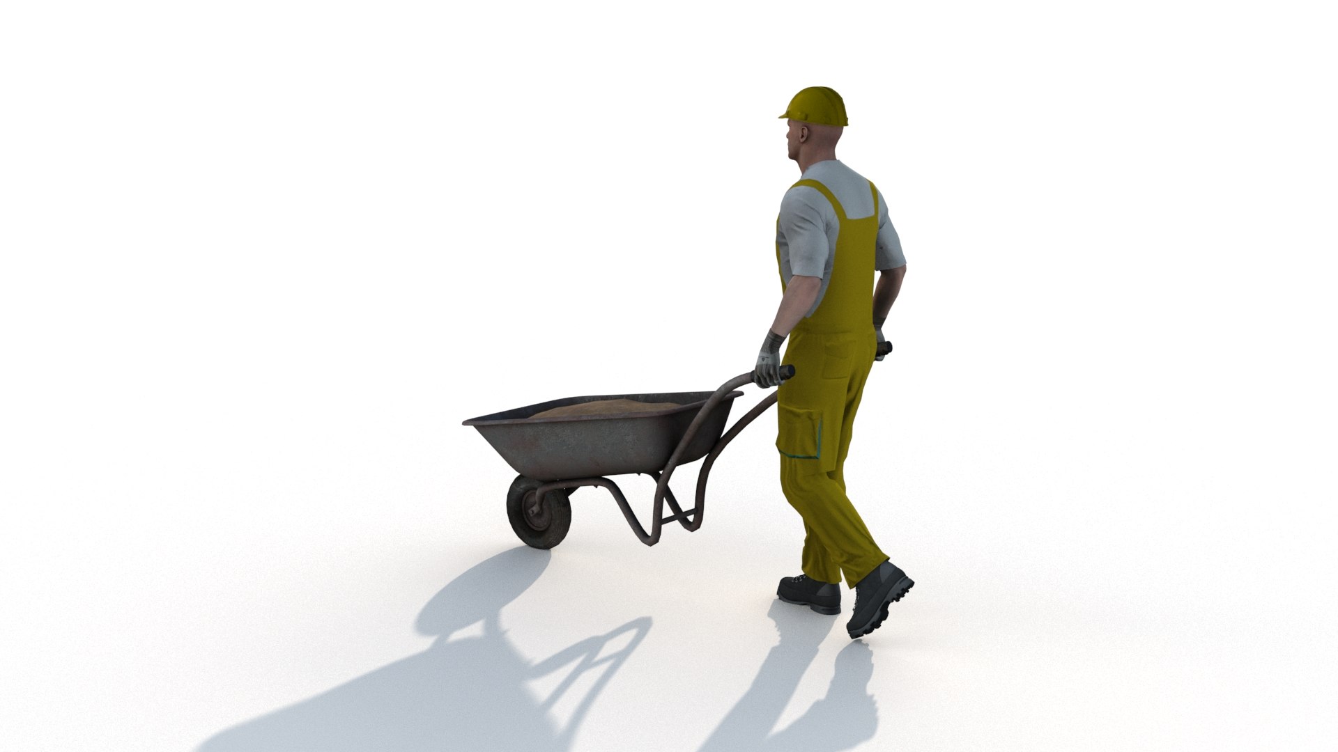 Workman Idle Animation 04 3D - TurboSquid 1854655