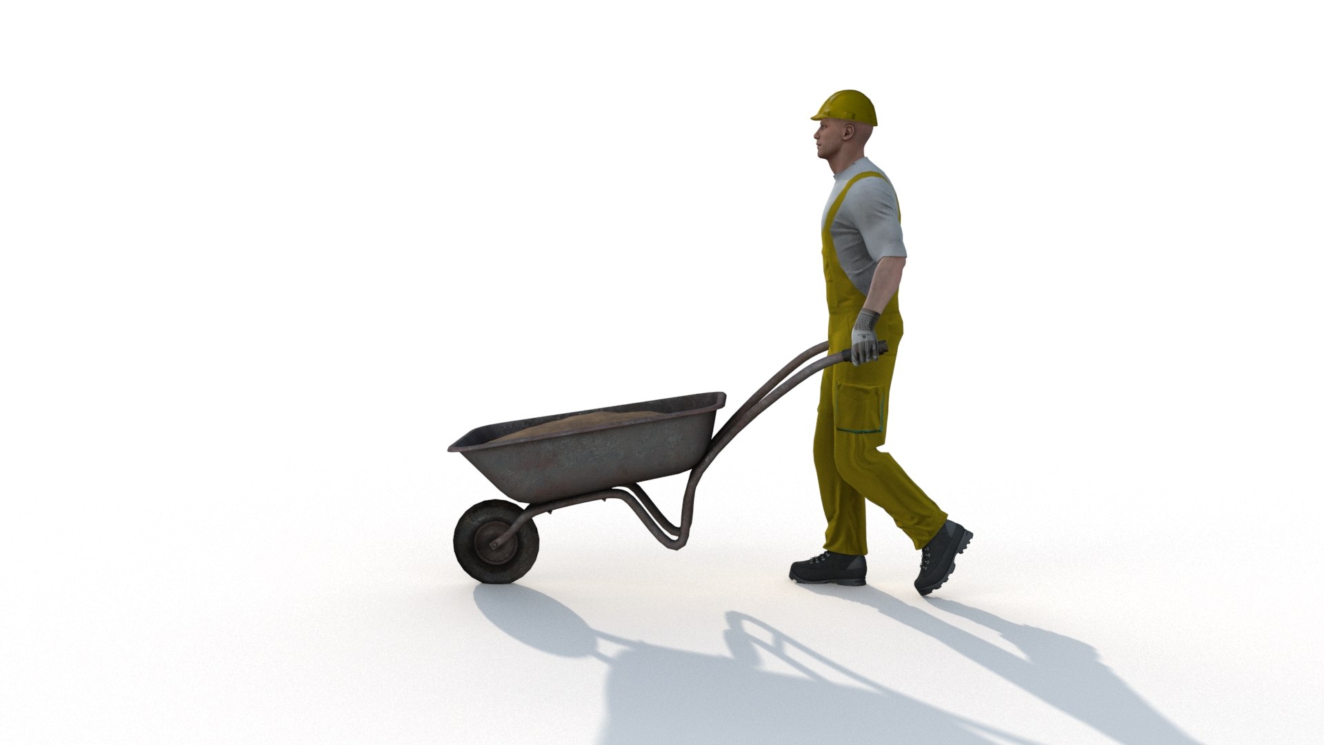 Workman Idle Animation 04 3D - TurboSquid 1854655
