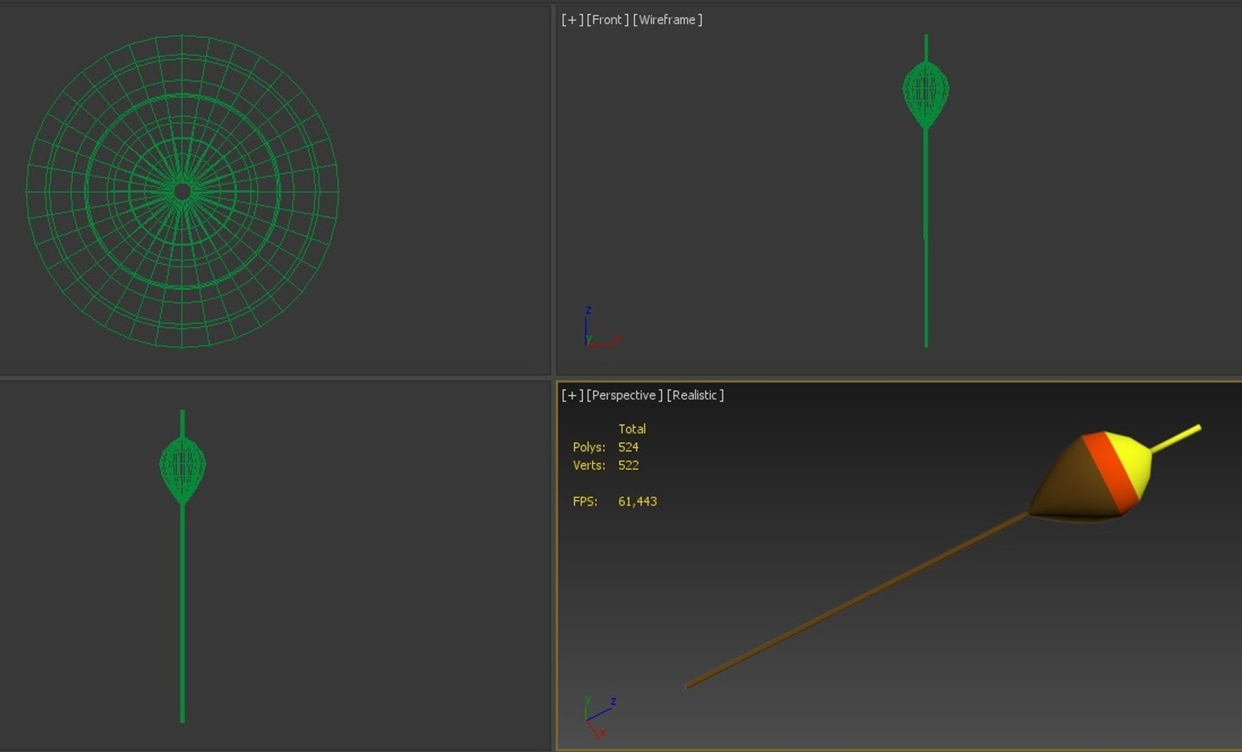 3d Model Fishing Float