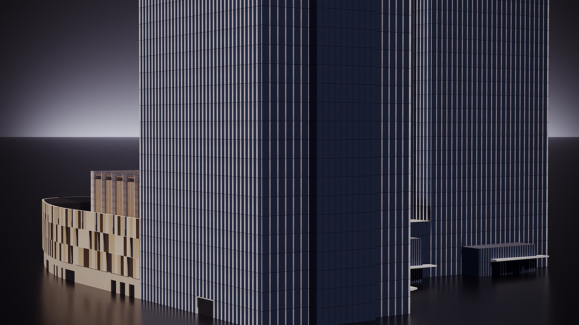 Skyscraper Of The Neva Tower Model In Moscow City 3D Model - TurboSquid ...