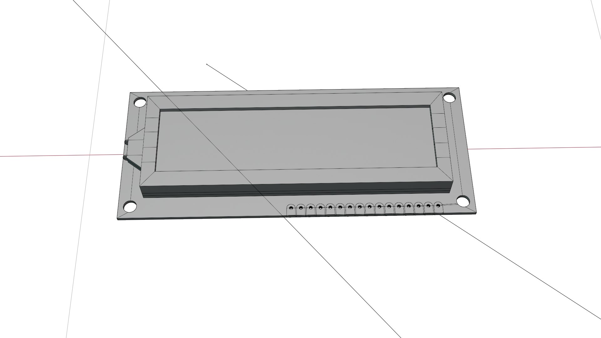 LCD 2 X 16 Arduino Model - TurboSquid 2098015