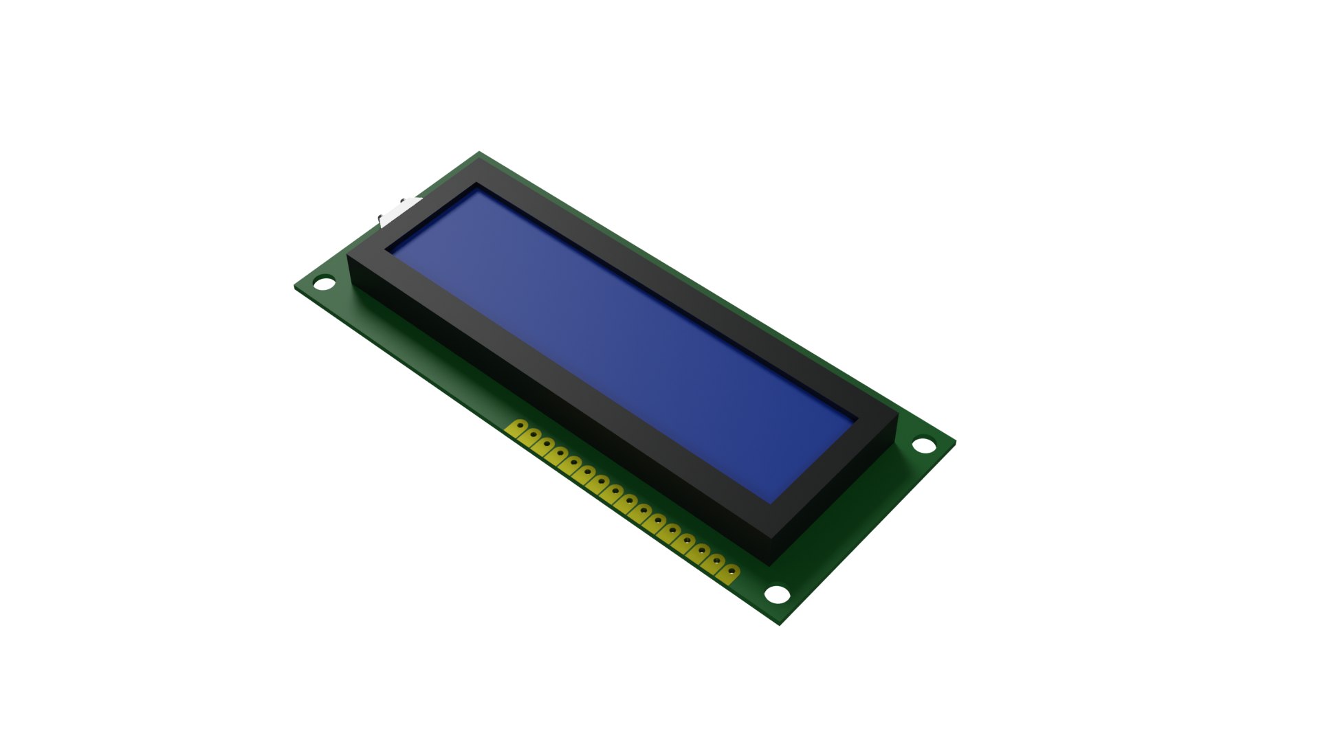 LCD 2 X 16 Arduino Model - TurboSquid 2098015