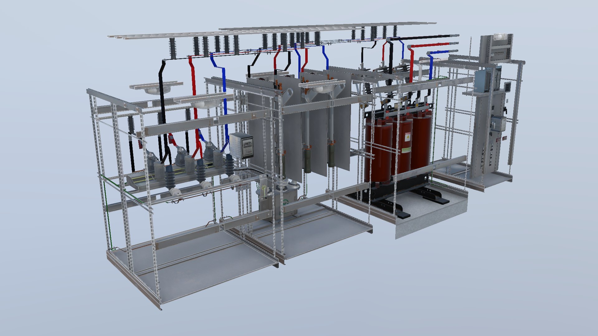 CubicleTransformer model - TurboSquid 2061698