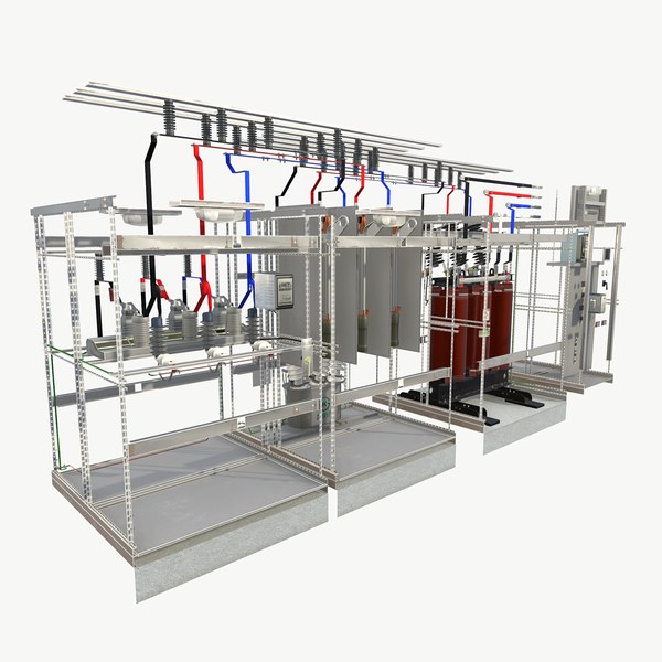 modelo 3d CubículoTransformador - TurboSquid 2061698
