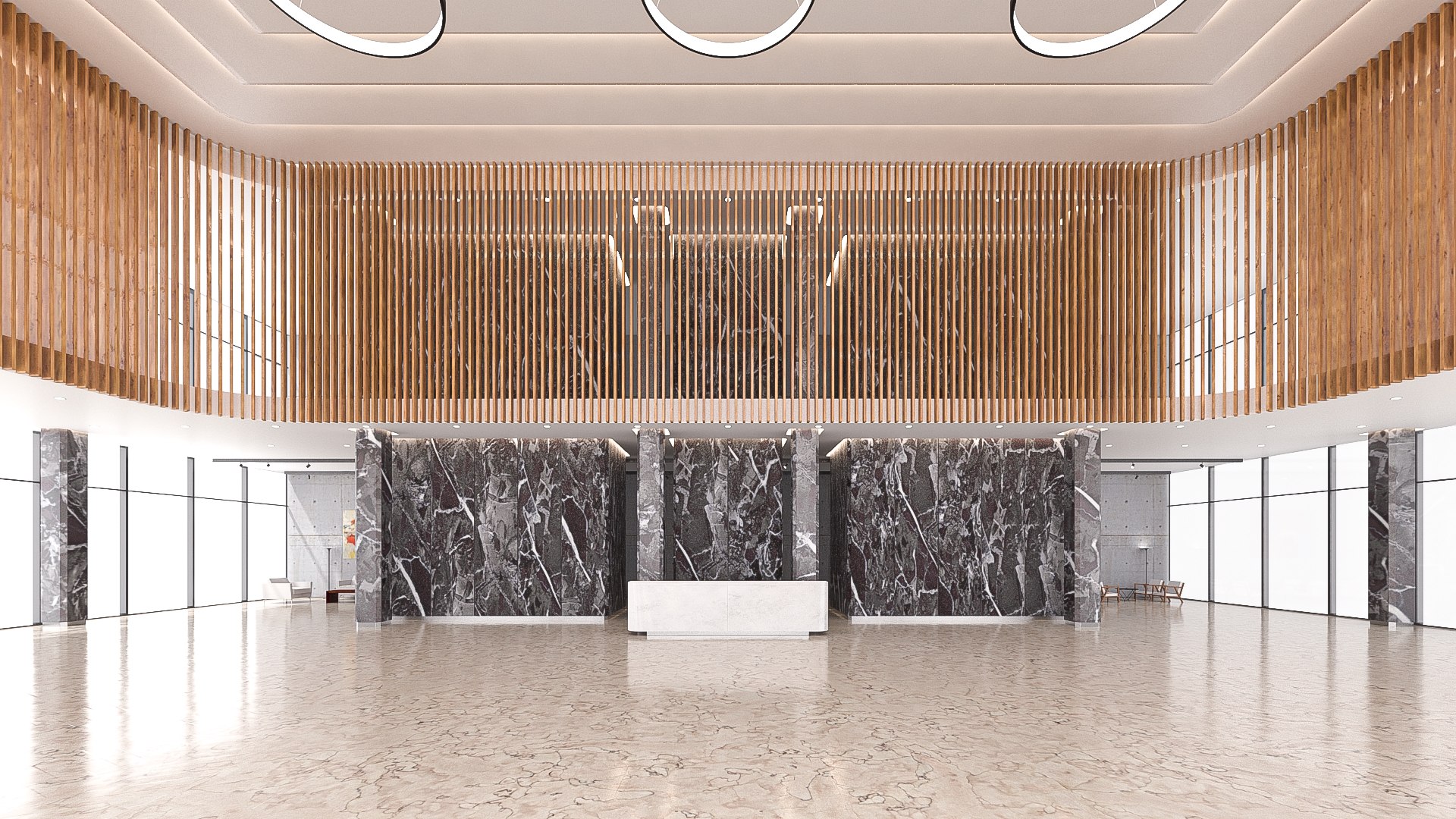 3D Hotel Reception Collection - TurboSquid 2100636