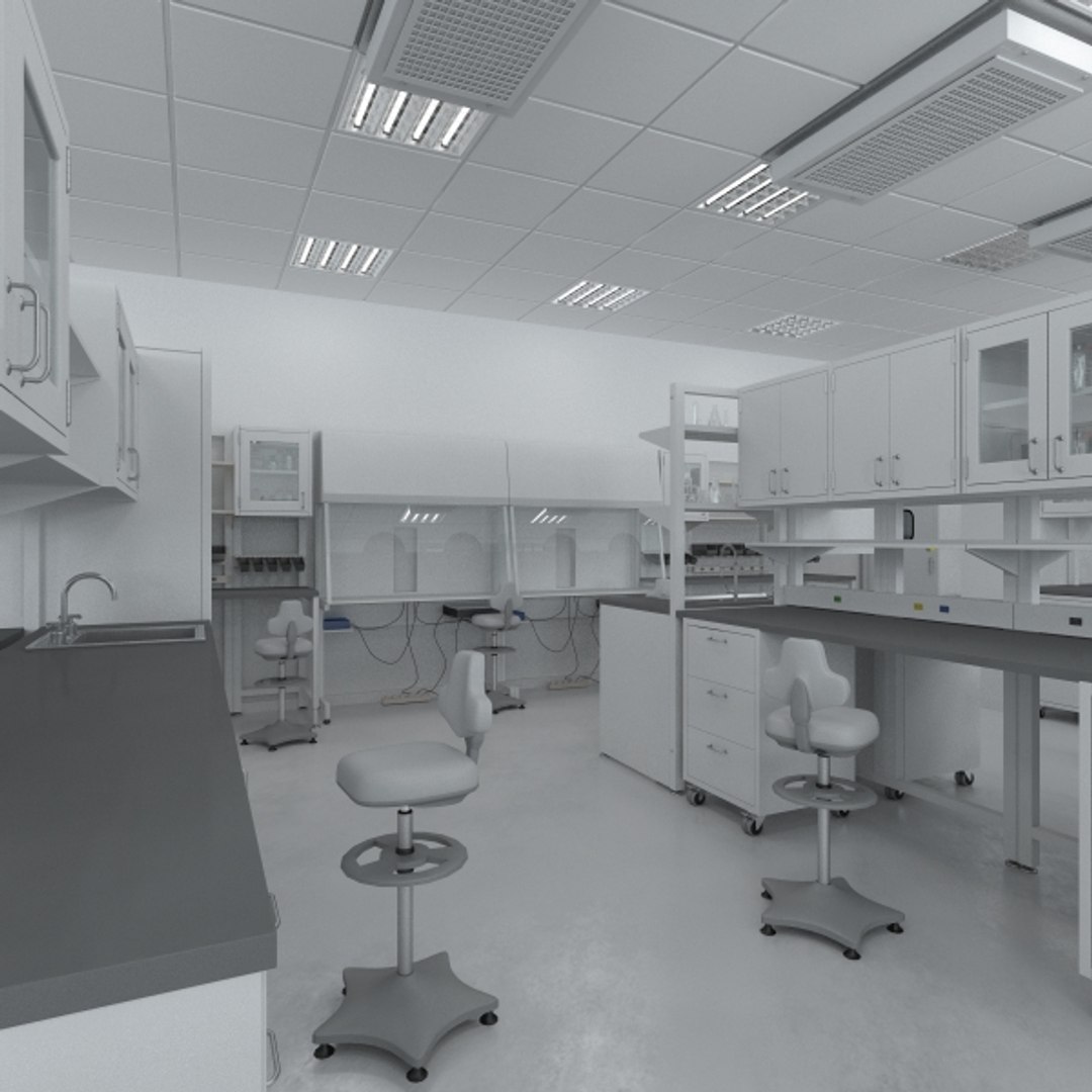 3d Scene Big Hd Laboratory