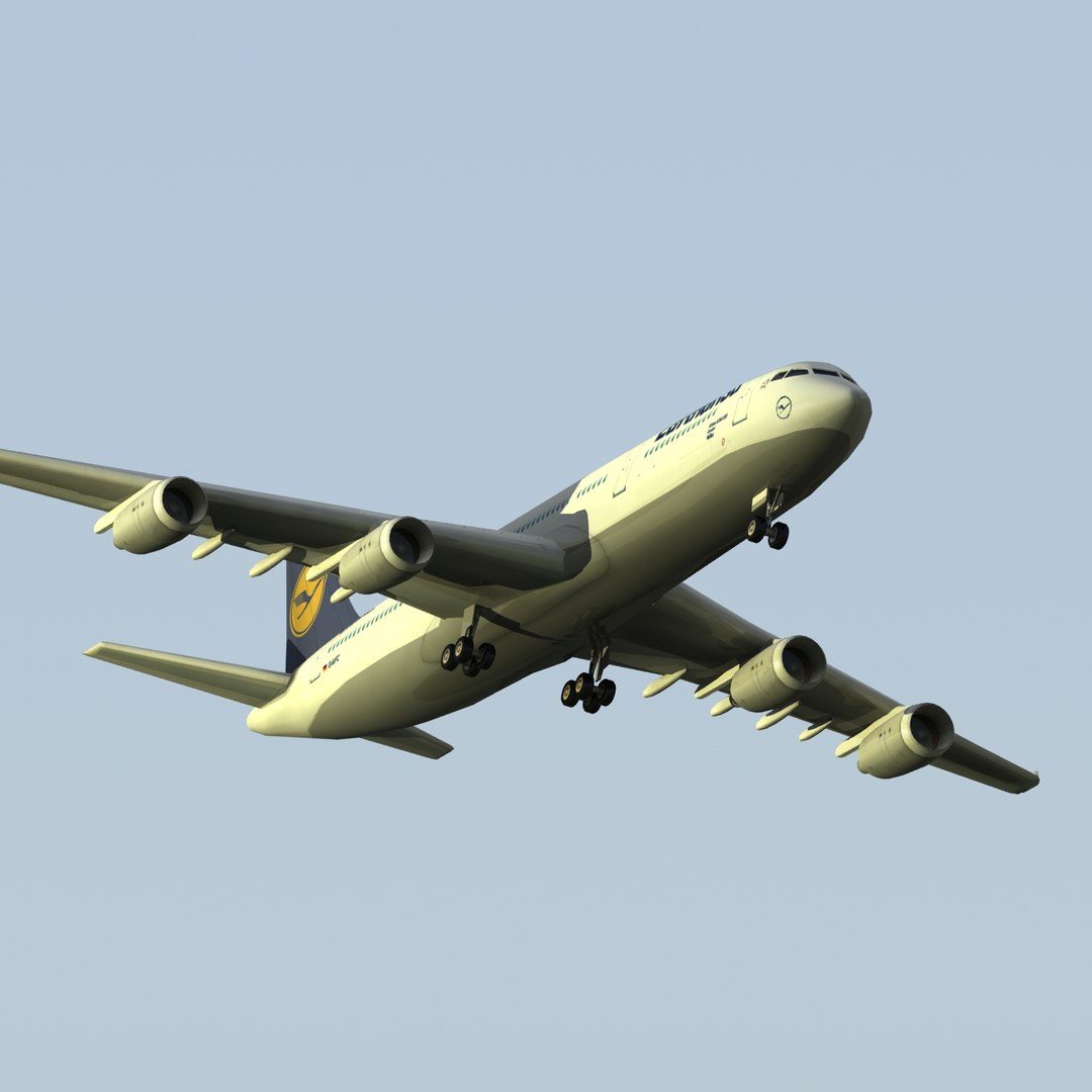 3d Airbus A340-300 Model
