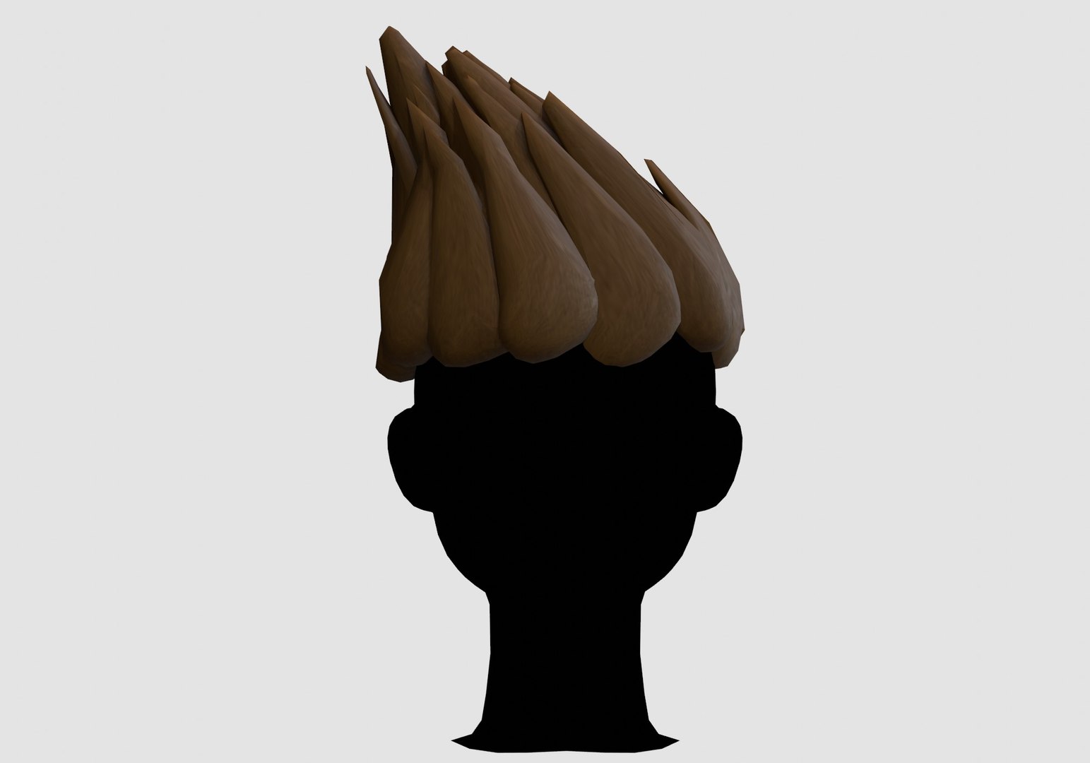 3D Up Sharp Hairstyle - TurboSquid 1931906