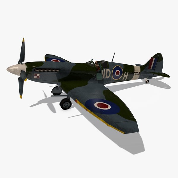 Supermarine Spitfire 3D Models for Download | TurboSquid