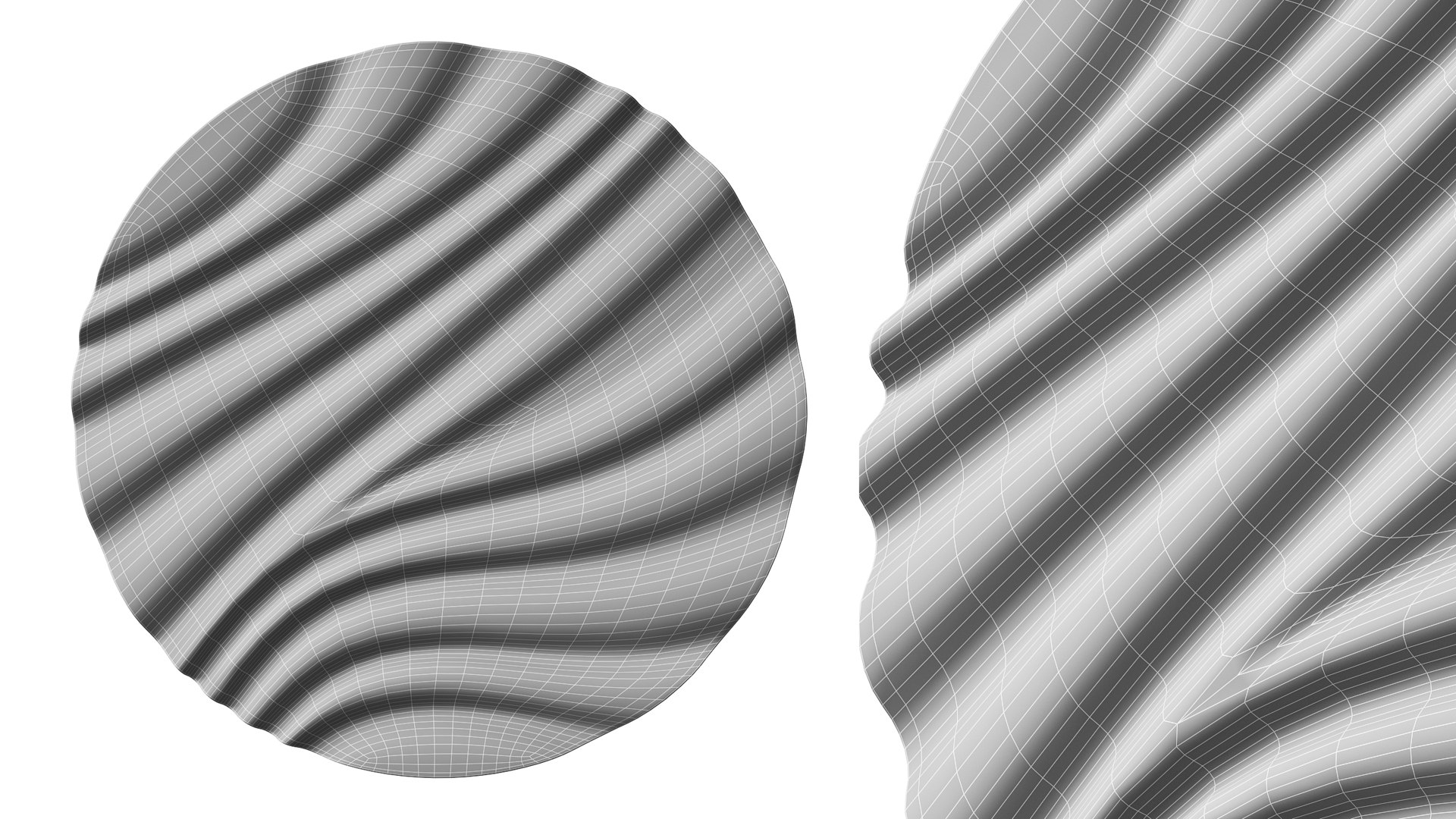 Wall Art Panel 08 Draped By KROGH ANDERSEN 3D Model - TurboSquid 2397922