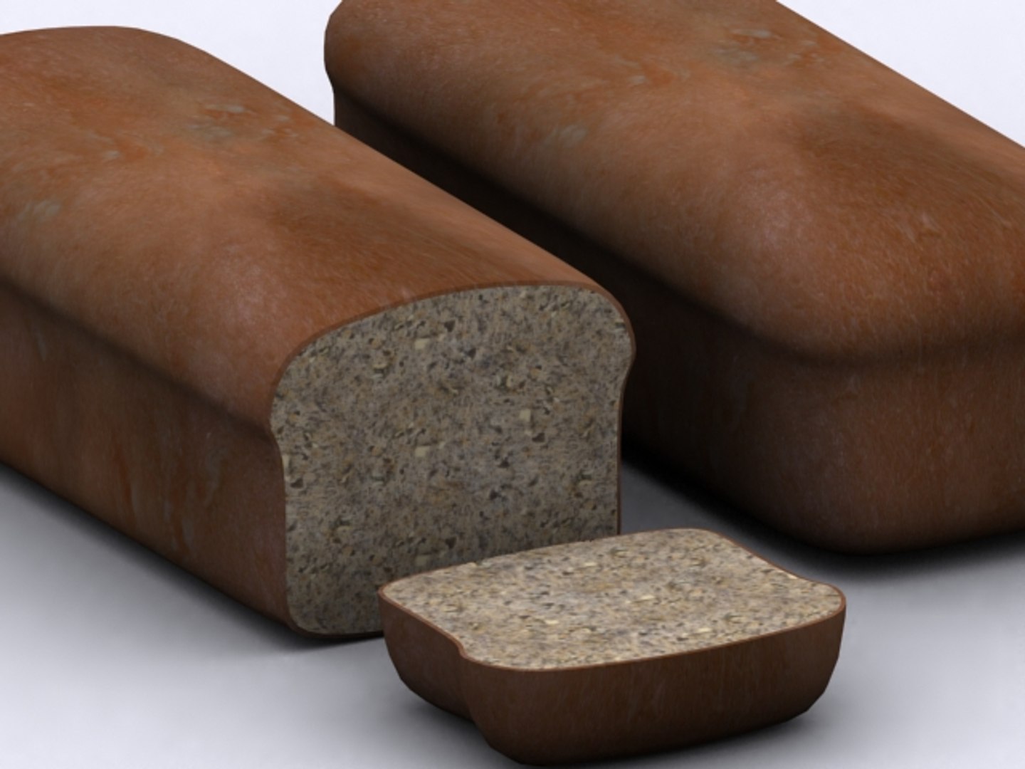 3d Model Bread Loaf