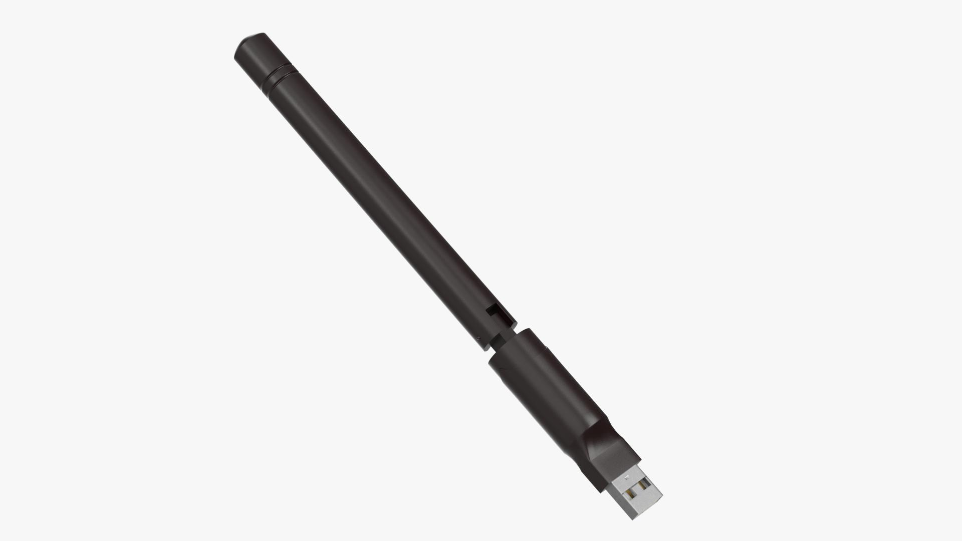 USB WiFi dongle antenna 3D model - TurboSquid 1759080