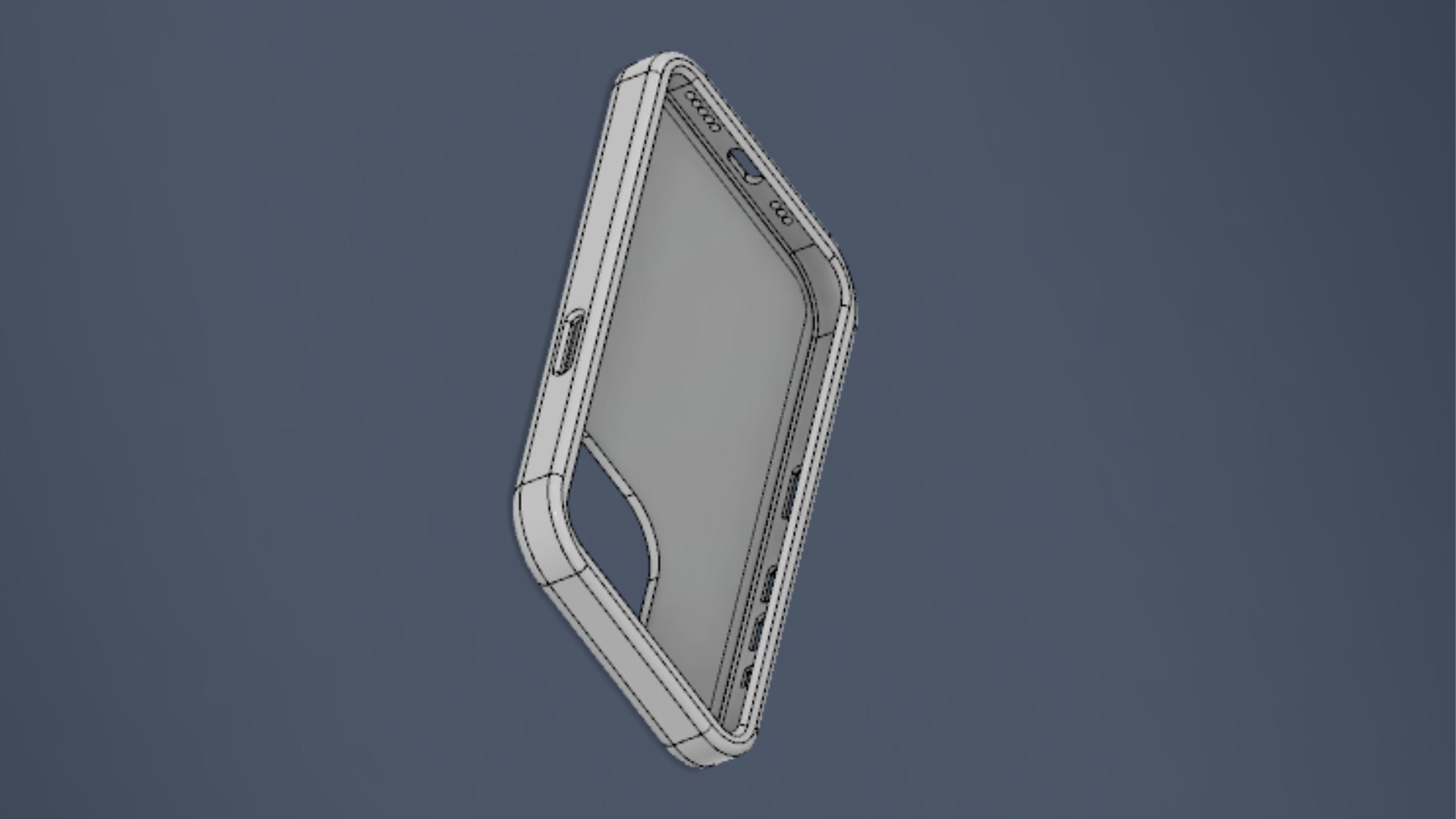 3D iPhone 14 Pro Case 3D Print Ready Case - TurboSquid 2113424