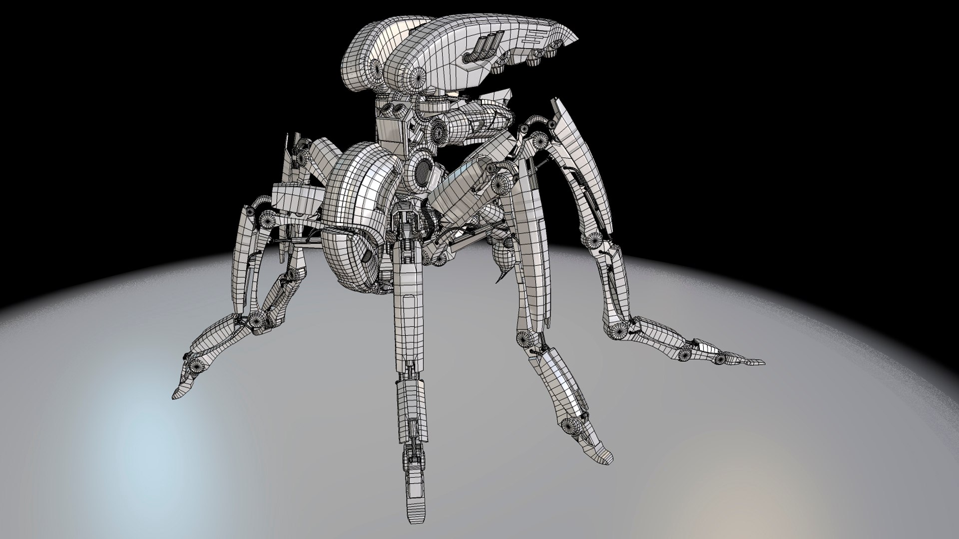 3D Model Animation Metallic - TurboSquid 1423057