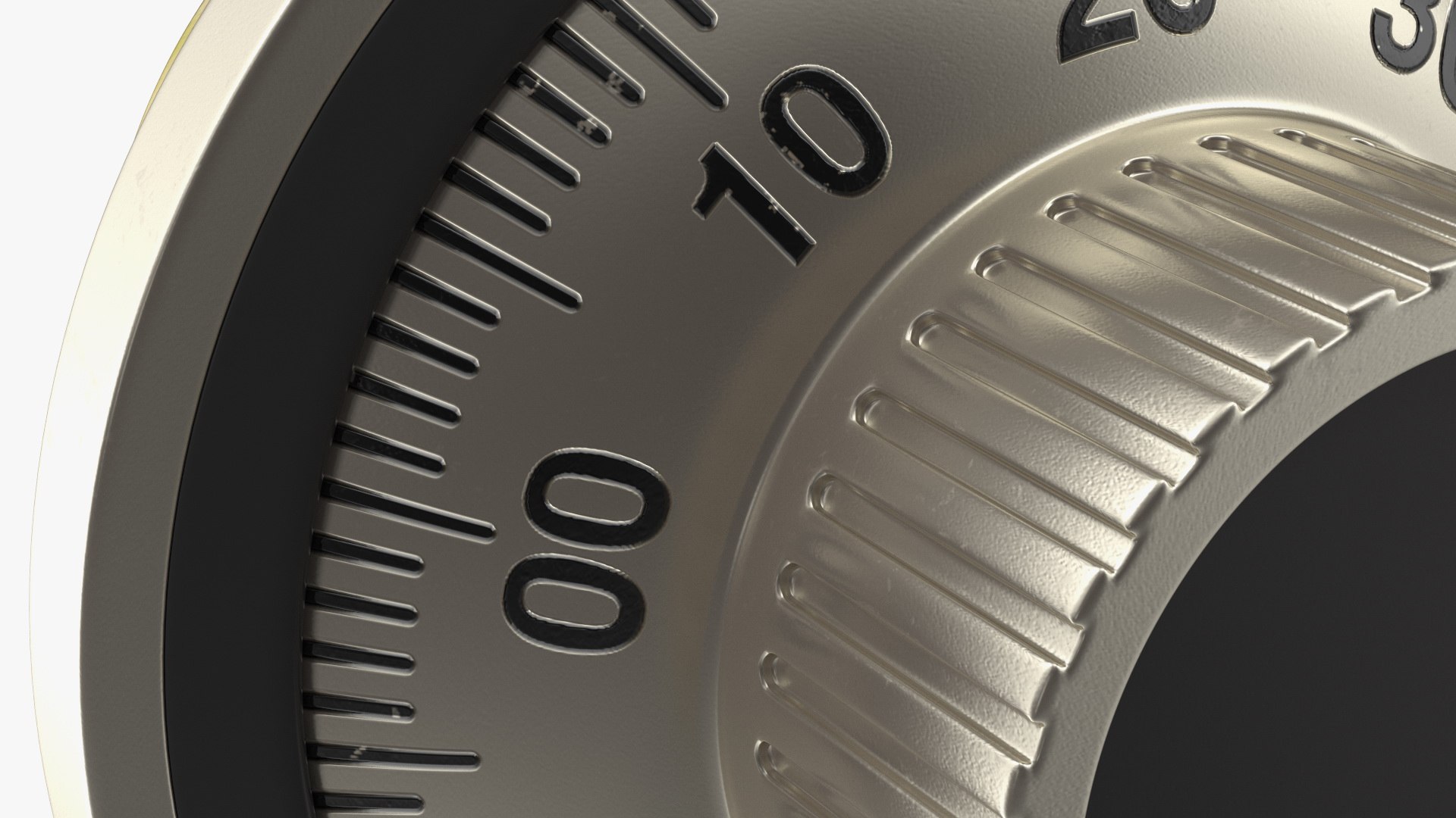 3D Vintage Mechanical Combination Lock - TurboSquid 1815191