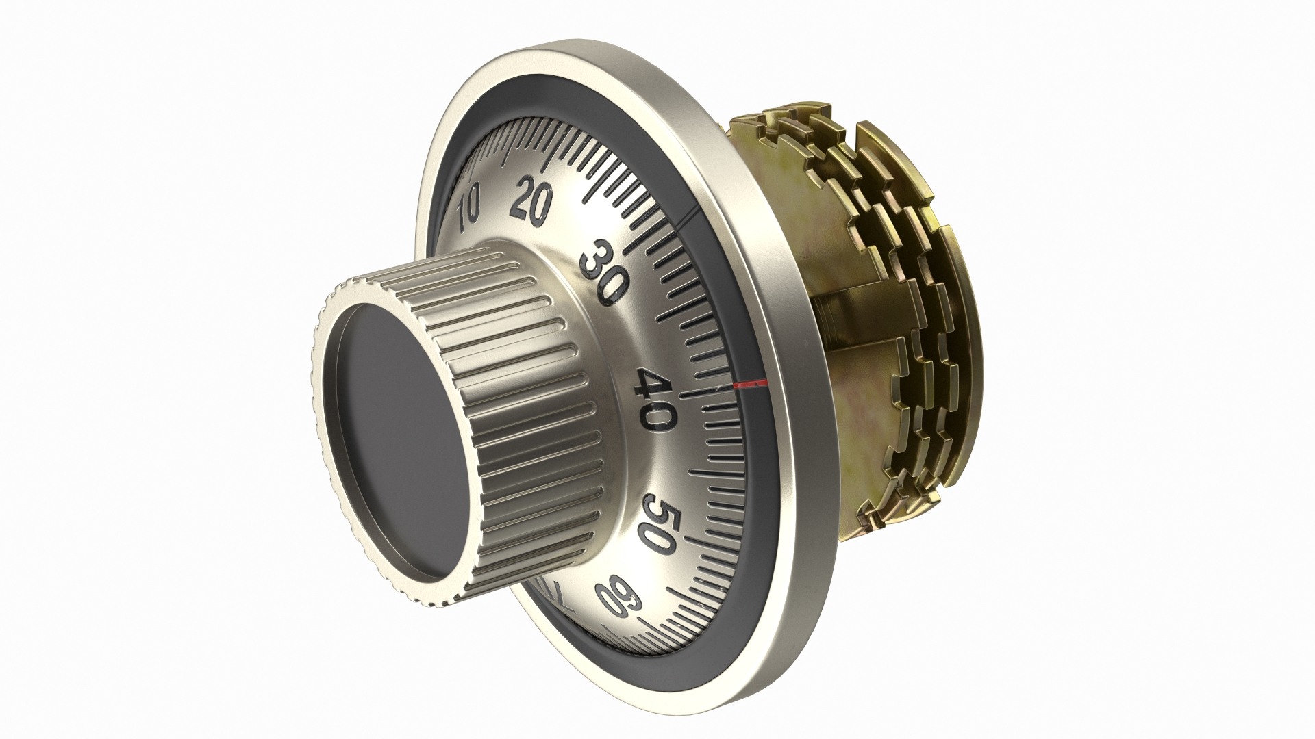 3D Vintage Mechanical Combination Lock - TurboSquid 1815191