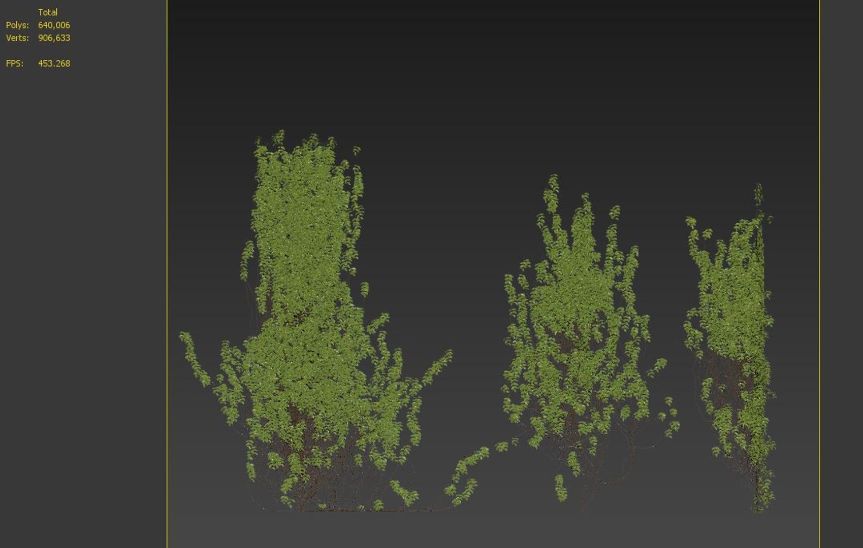 3D Vine Plant Model - TurboSquid 1947827